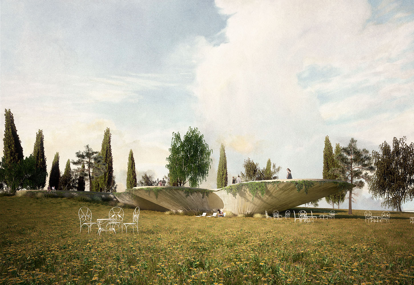 Archipelago | Redefining the typology of the urban terrace by ...