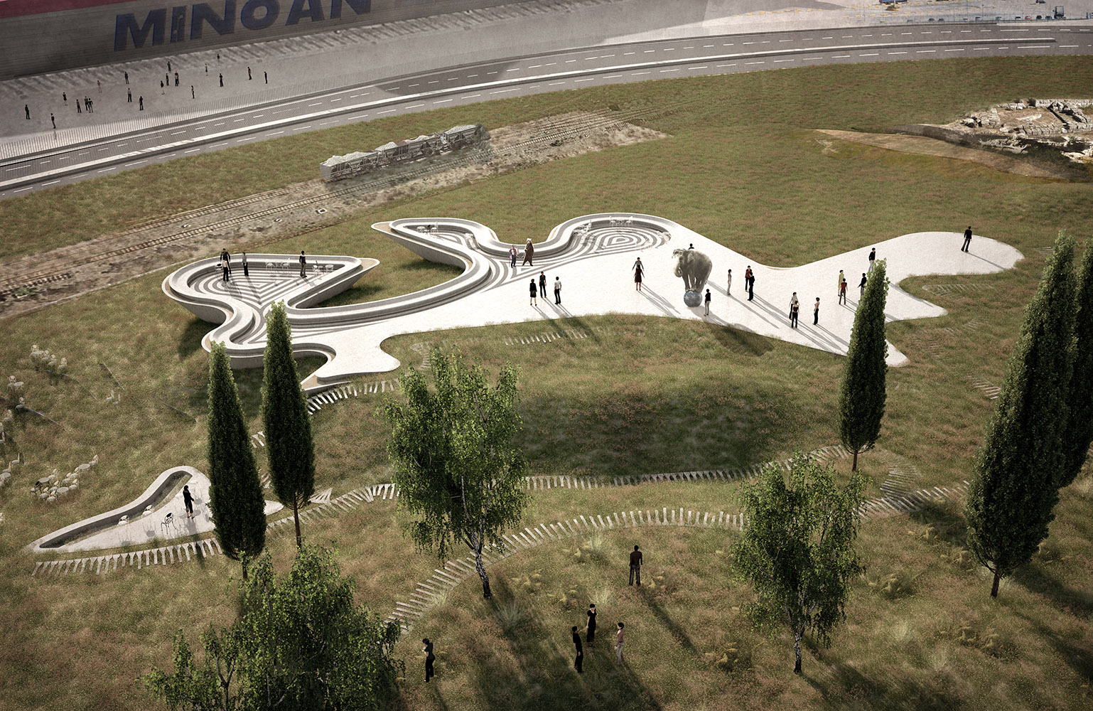 Archipelago | Redefining the typology of the urban terrace by ...