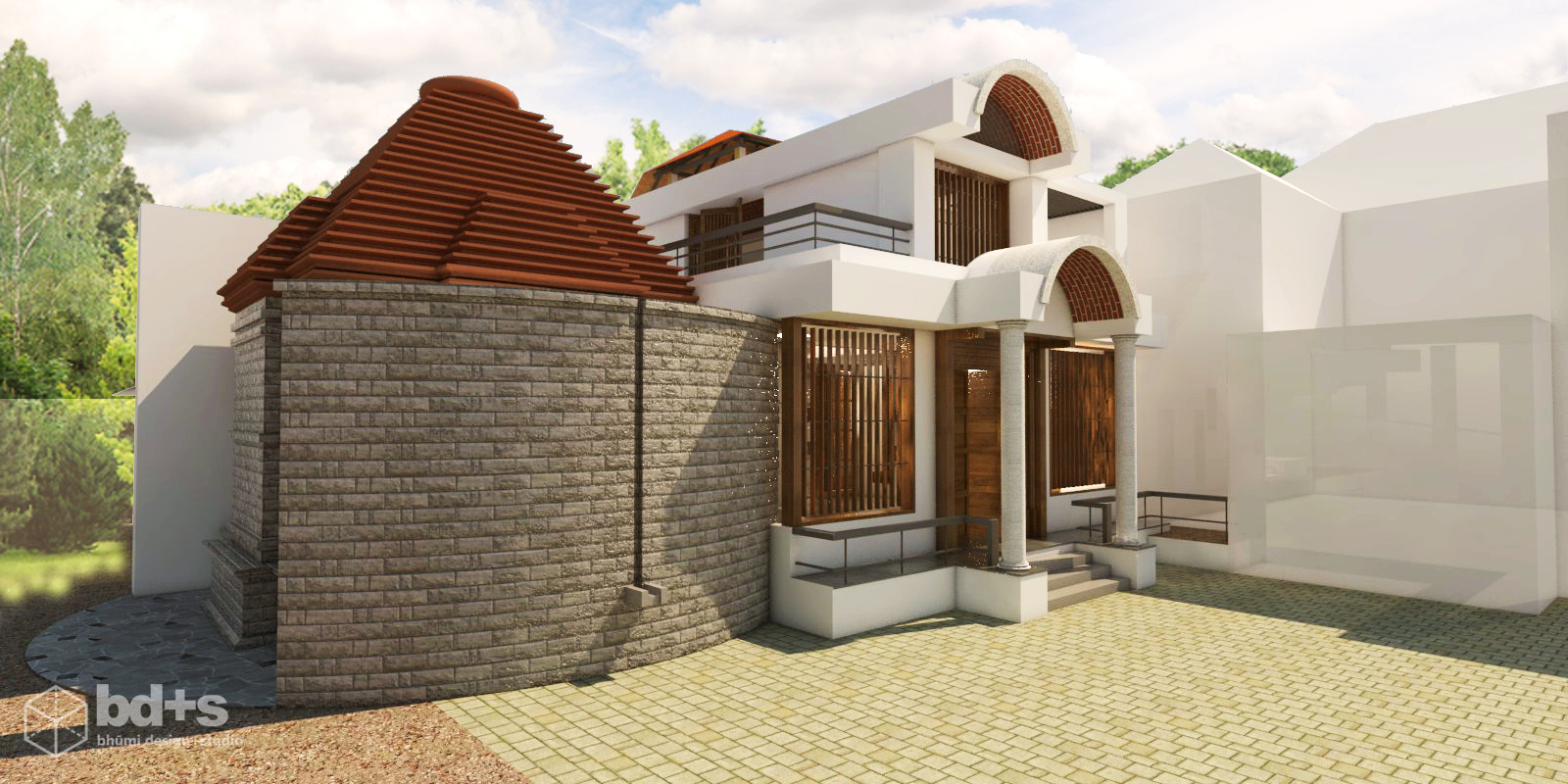 Wada with a Temple by Bhumi design + studio - Architizer