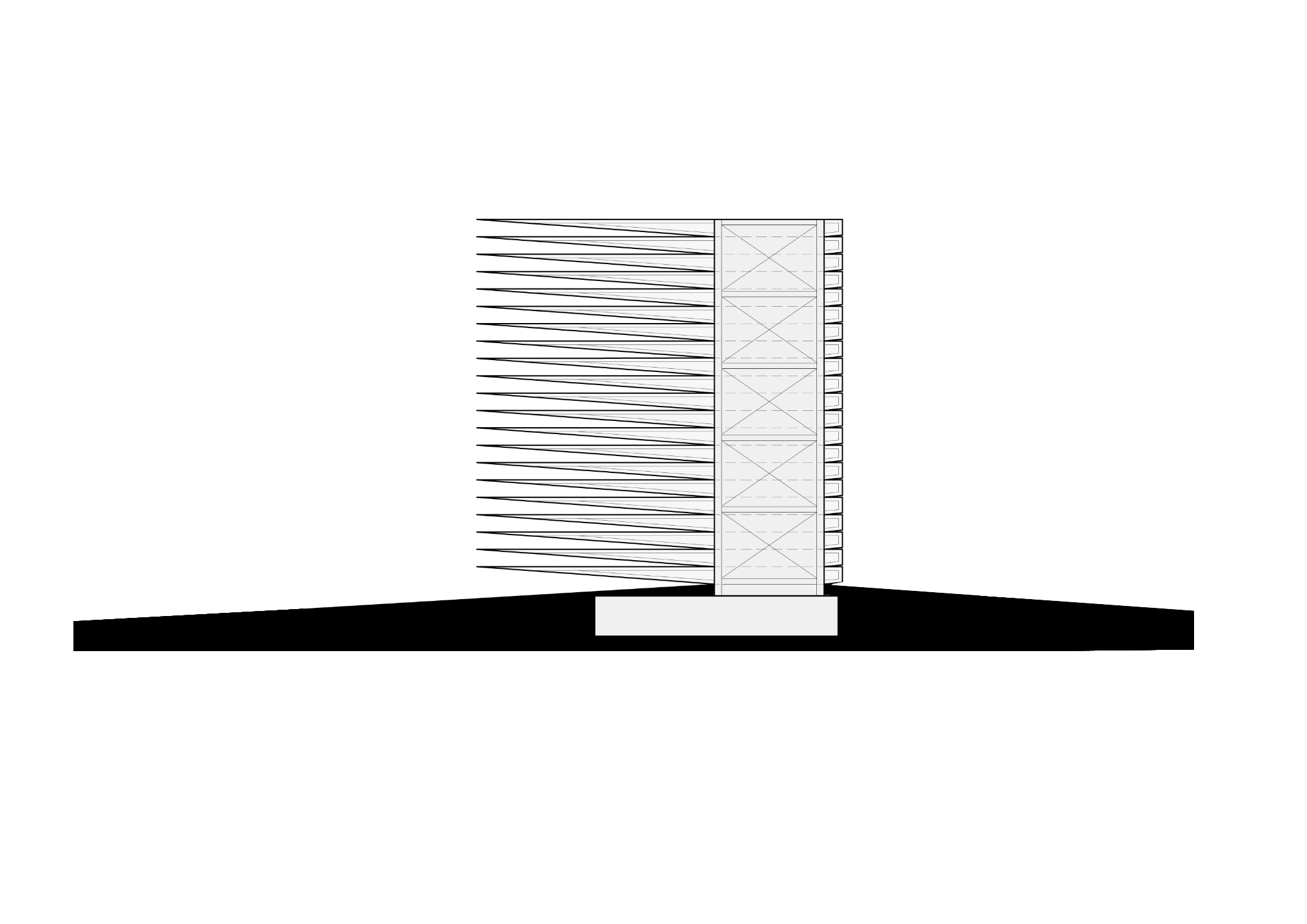 Lamborghini road monument by Set Architects - Architizer