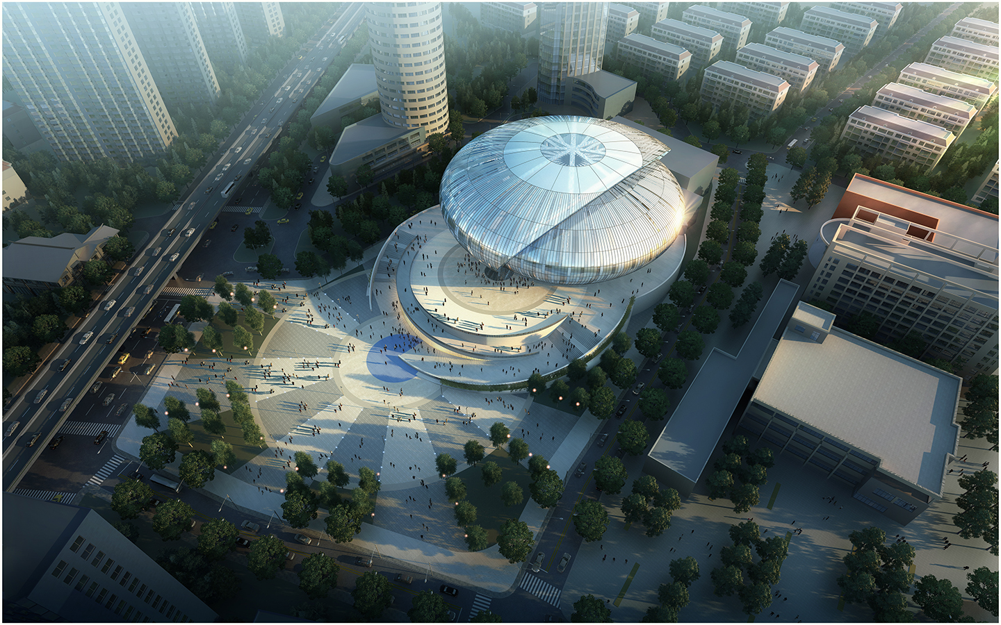 SHANGHAI ARENA by GreenbergFarrow Architecture - Architizer