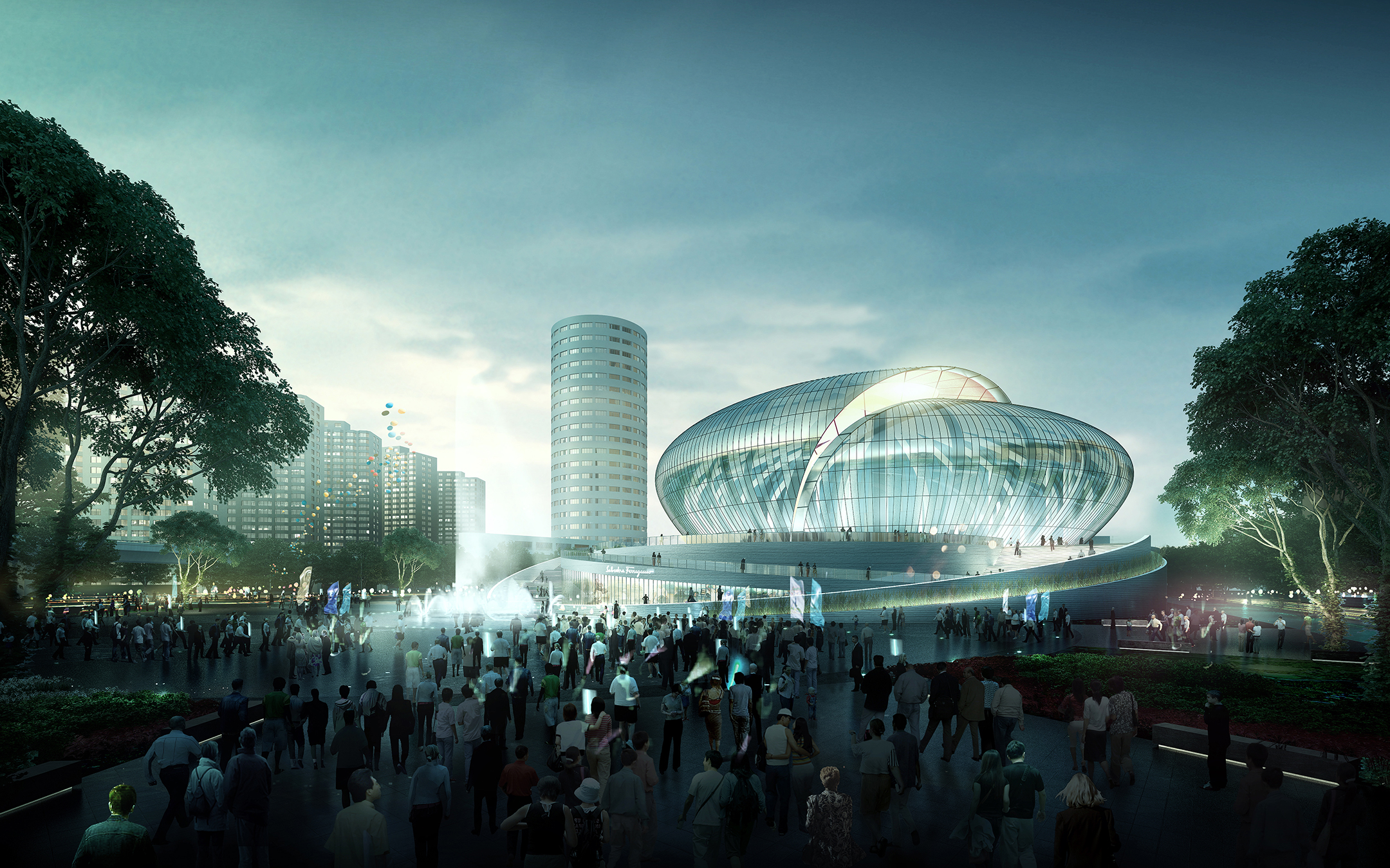 SHANGHAI ARENA by GreenbergFarrow Architecture - Architizer