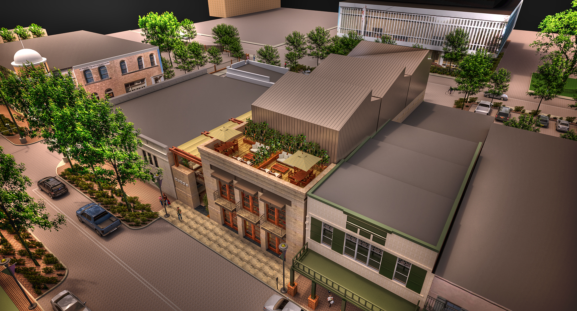COCO's Urban Infill Mixed Use by BUILDING IDEAS - Architizer