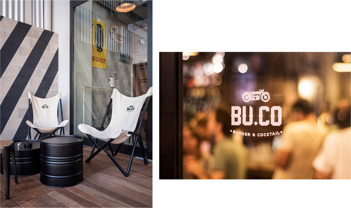 Bu.Co Burger & Cocktail by Visual Display - Interior / Identity ...