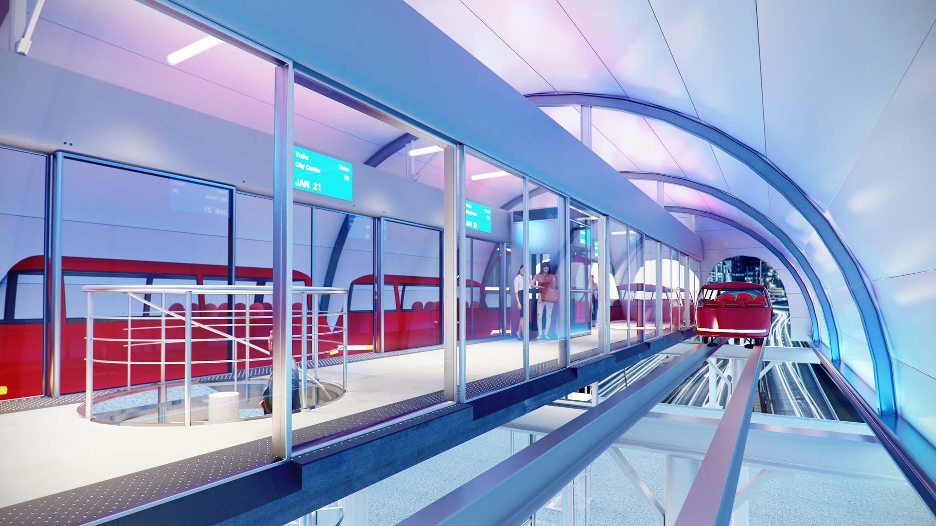 ULTRA LIGHT RAIL CONCEPT IN NORWAY by Viscato - Architizer