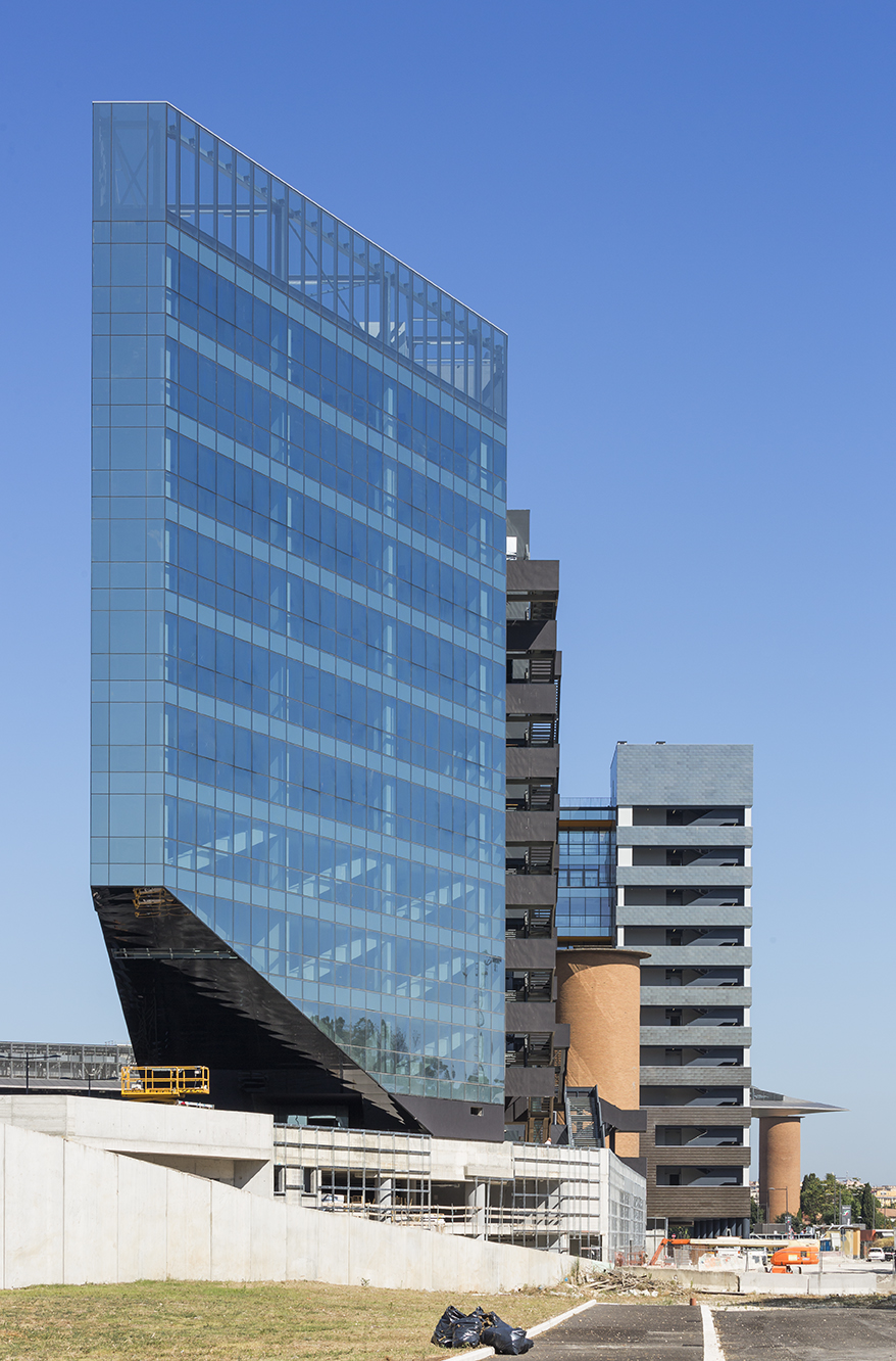 BNL-BNP Paribas new Headquarters in Rome - Architizer