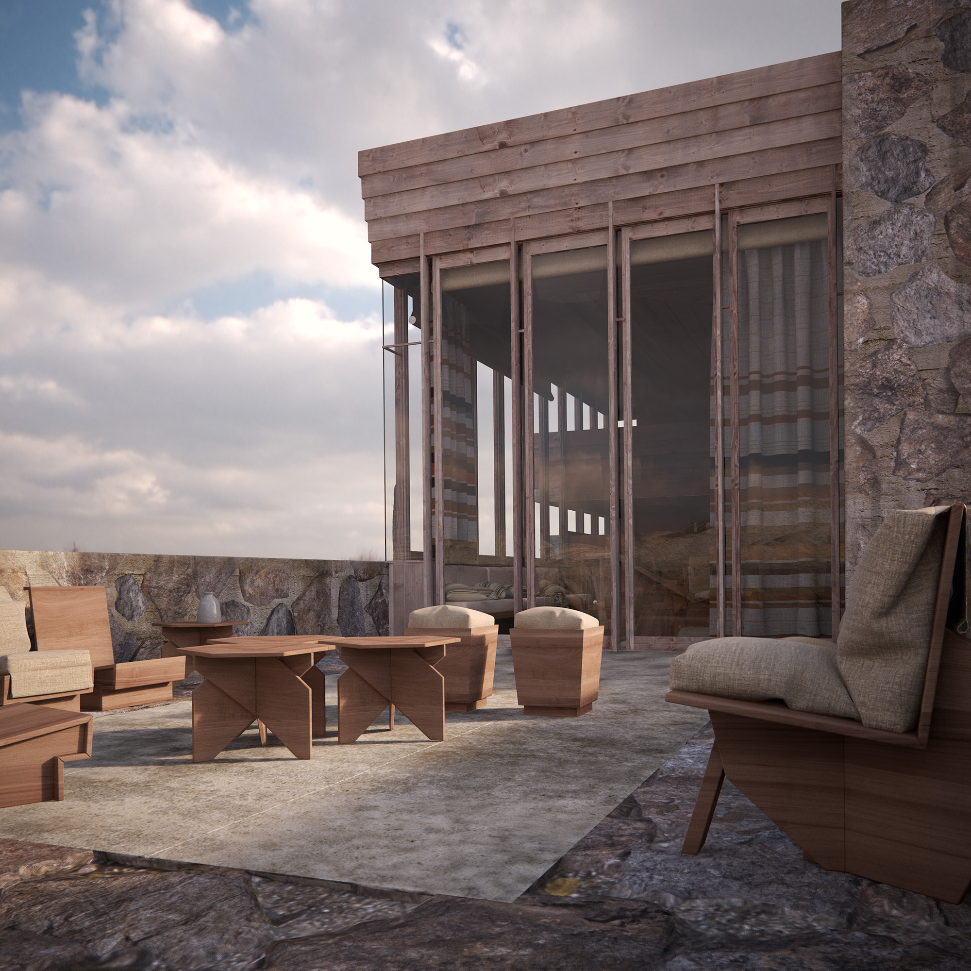 Idea 1863641: Gertrude and Pauson House / Frank Lloyd Wright by Hooked ...