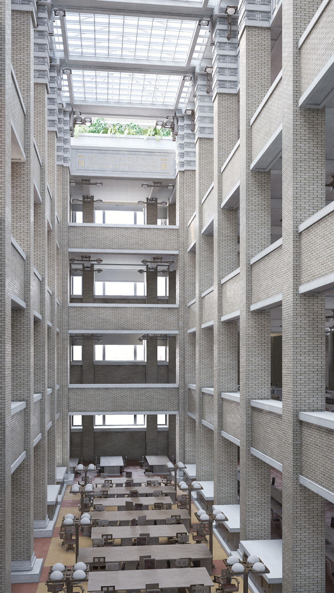 Larkin Administration Building / Frank Lloyd Wright - Architizer