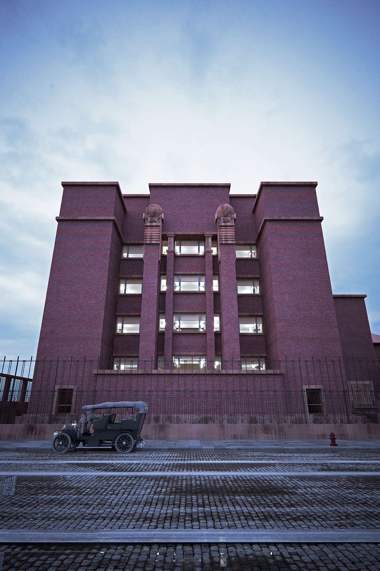 Larkin Administration Building / Frank Lloyd Wright by Hooked on the ...