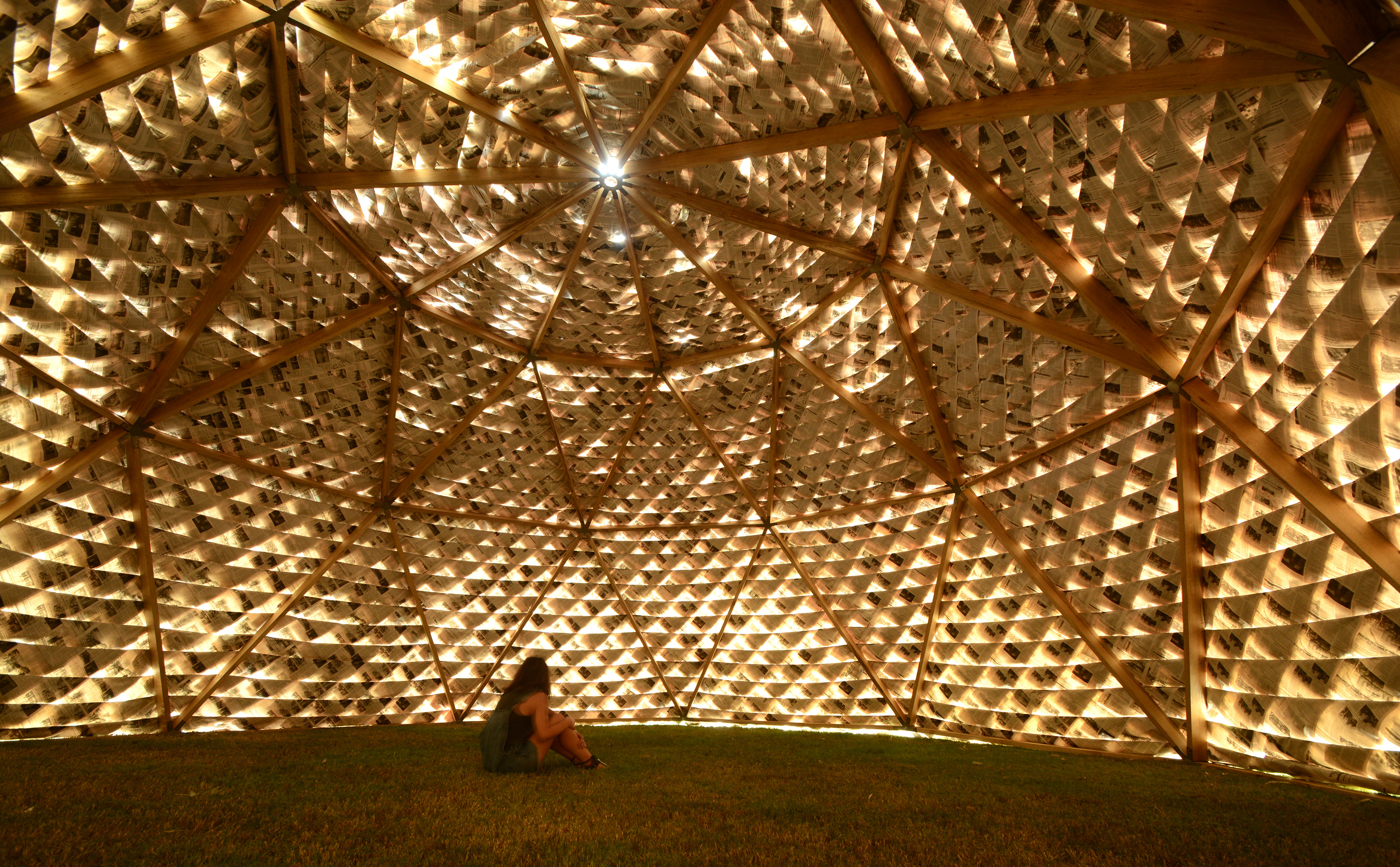 The Paper Dome by Atelier YokYok - Architizer