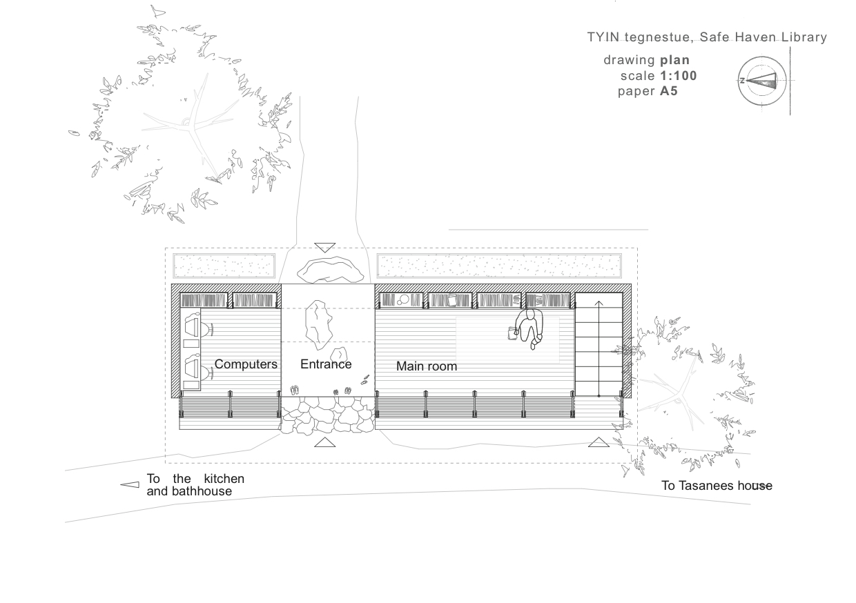 Safe Haven Library by TYIN tegnestue Architects - Architizer