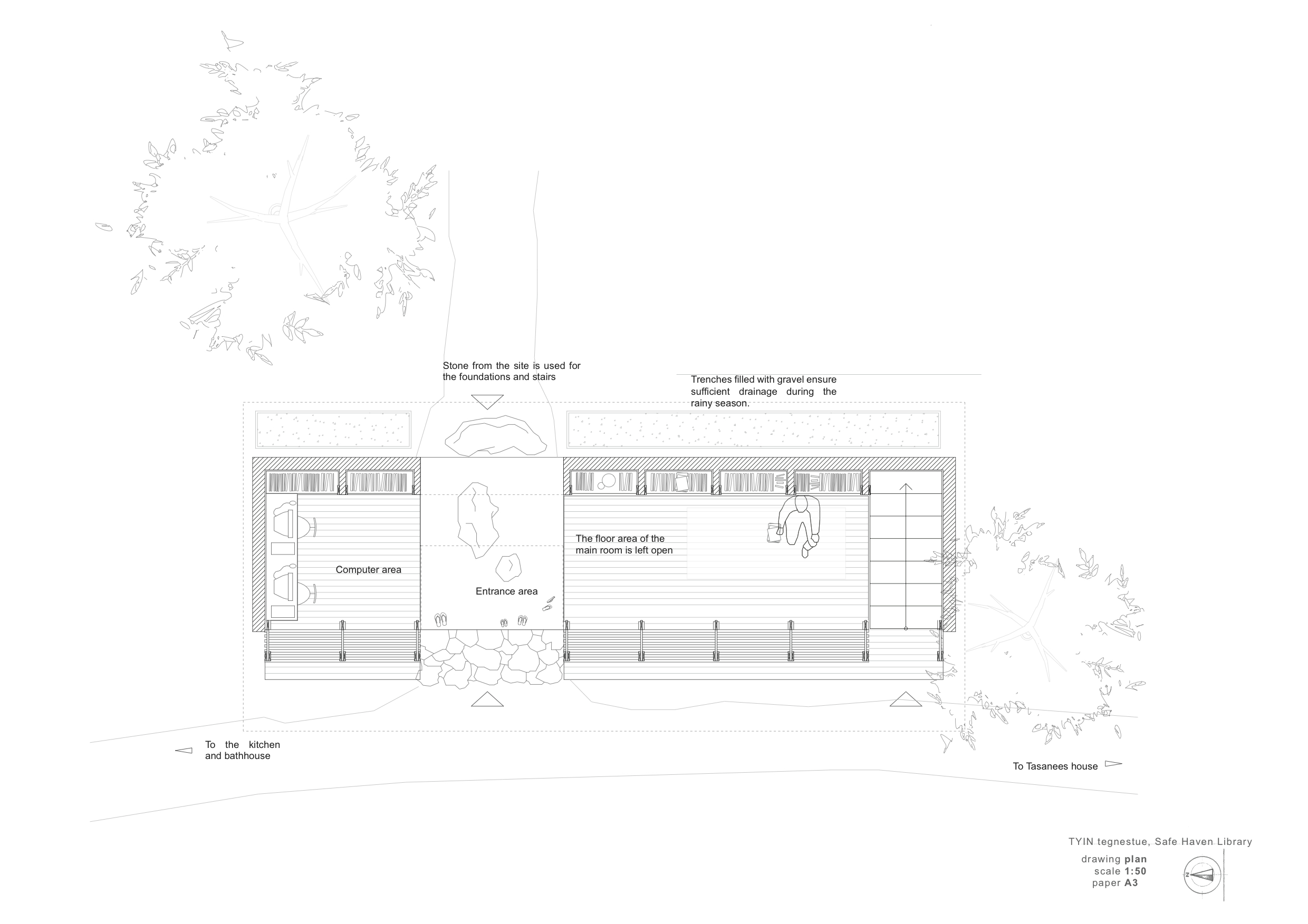 Safe Haven Library by TYIN tegnestue Architects - Architizer