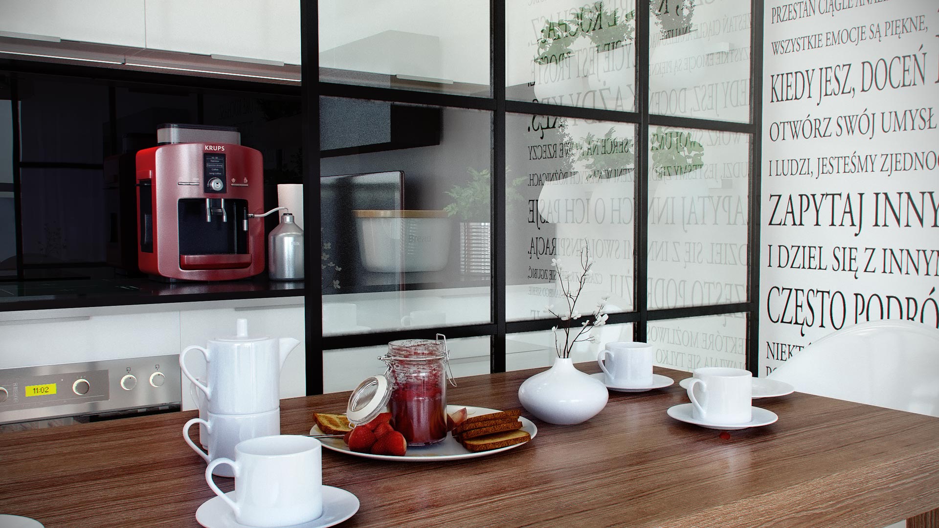 Kitchenette 3D model by Viscato - Architizer