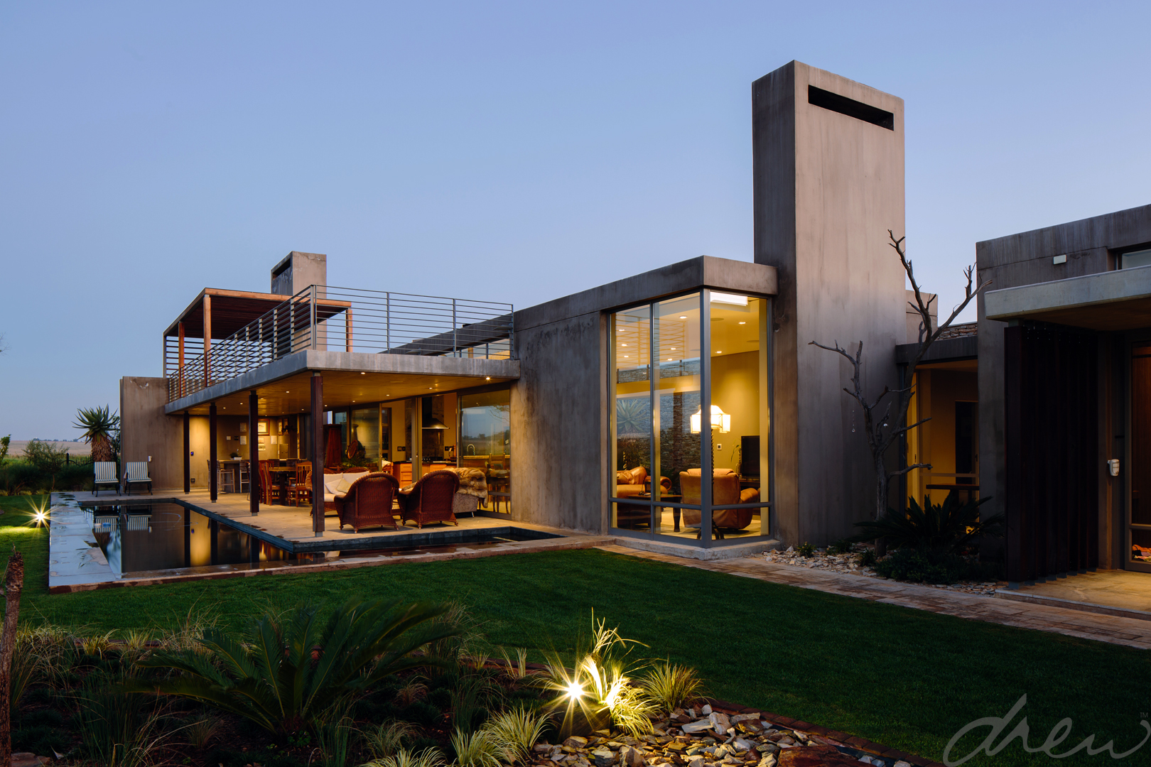 spine wall house by Drew Architects + Interiors - Architizer