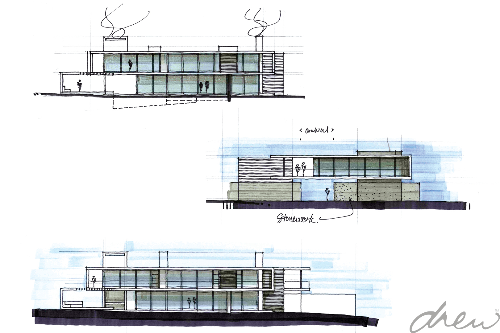 two floating boxes by Drew Architects + Interiors - Architizer