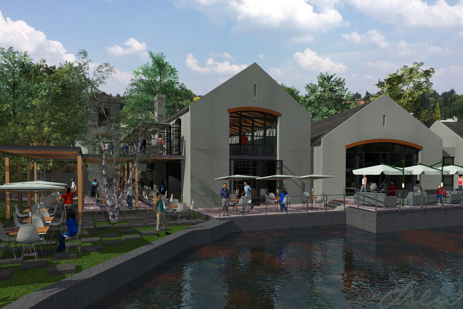 cedar lakes estate | clubhouse upgrade by Drew Architects + Interiors ...