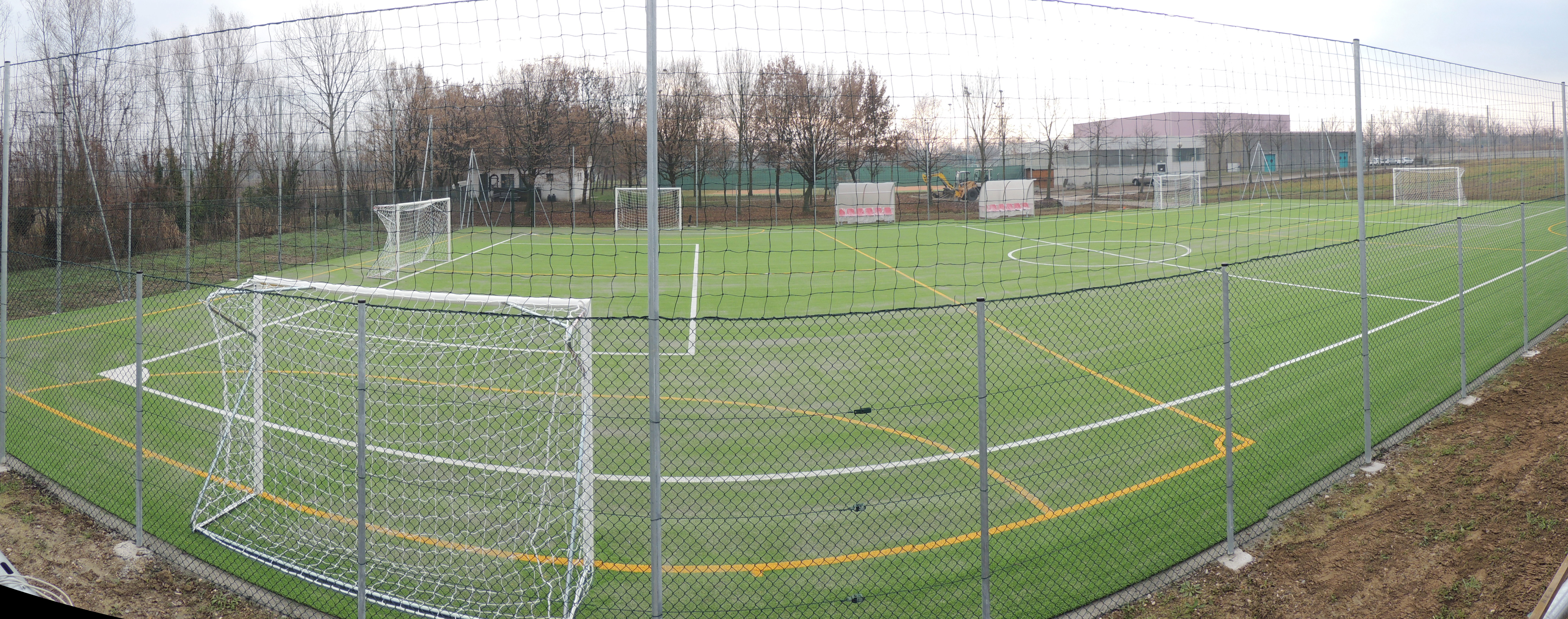 Sintetic football field by VITTORIO & ASSOCIATI Studio di Architettura ...