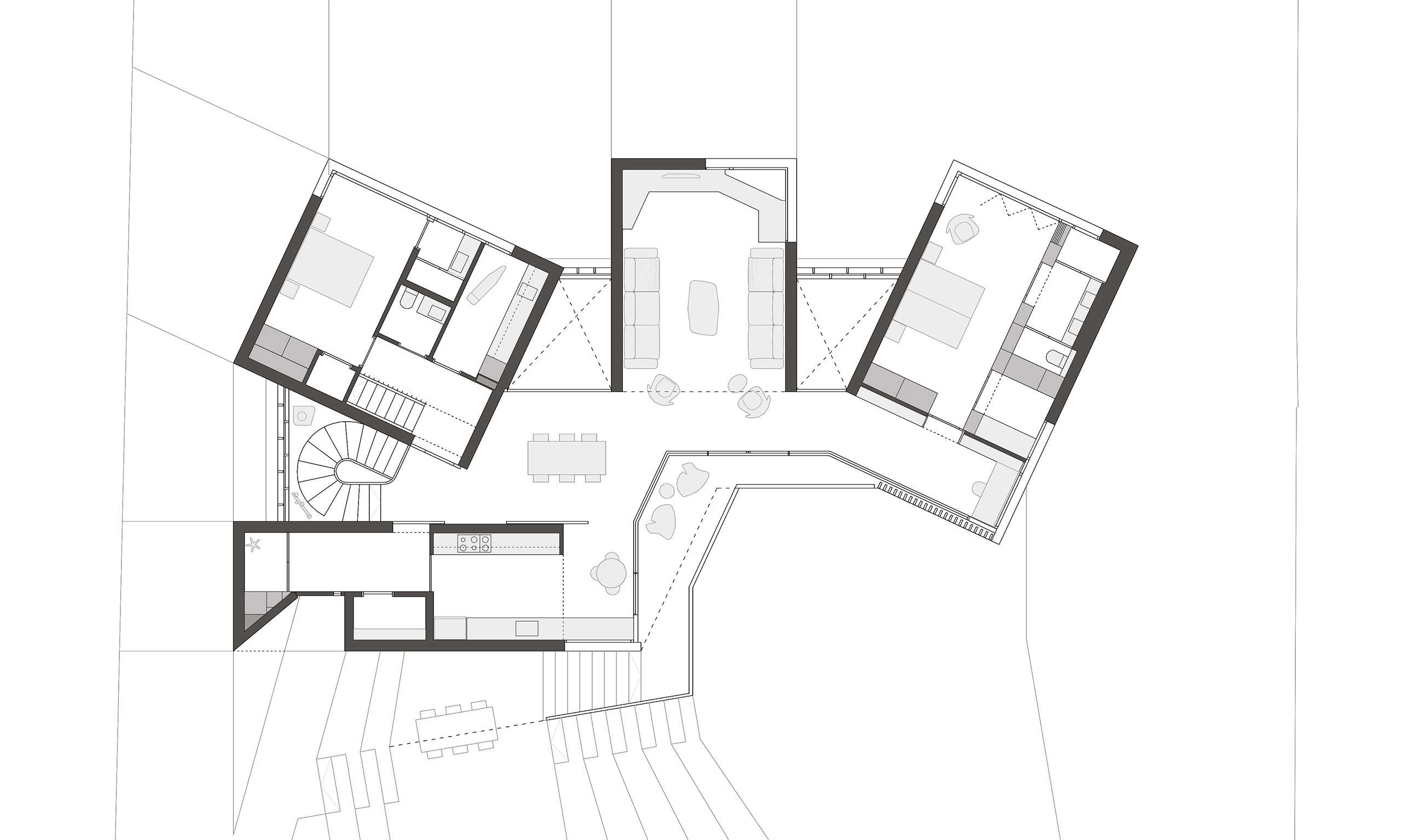 House with a space for the exhibition of contemporary art by 05 AM ...
