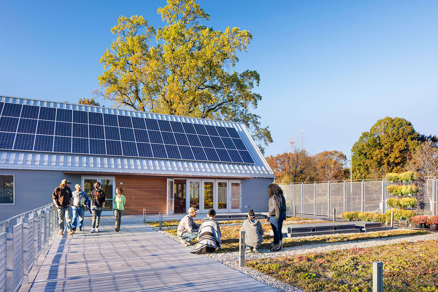 The Center for Parks & People at Auchentoroly Terrace by Ziger|Snead ...