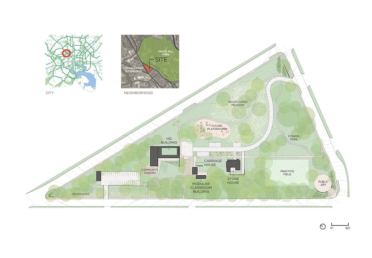 The Center for Parks & People at Auchentoroly Terrace by Ziger|Snead ...