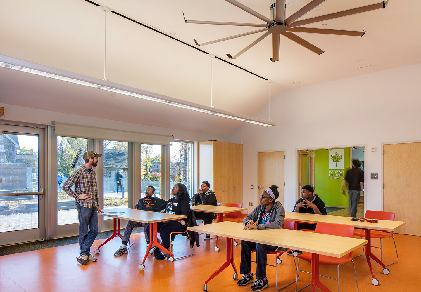 The Center for Parks & People at Auchentoroly Terrace by Ziger|Snead ...