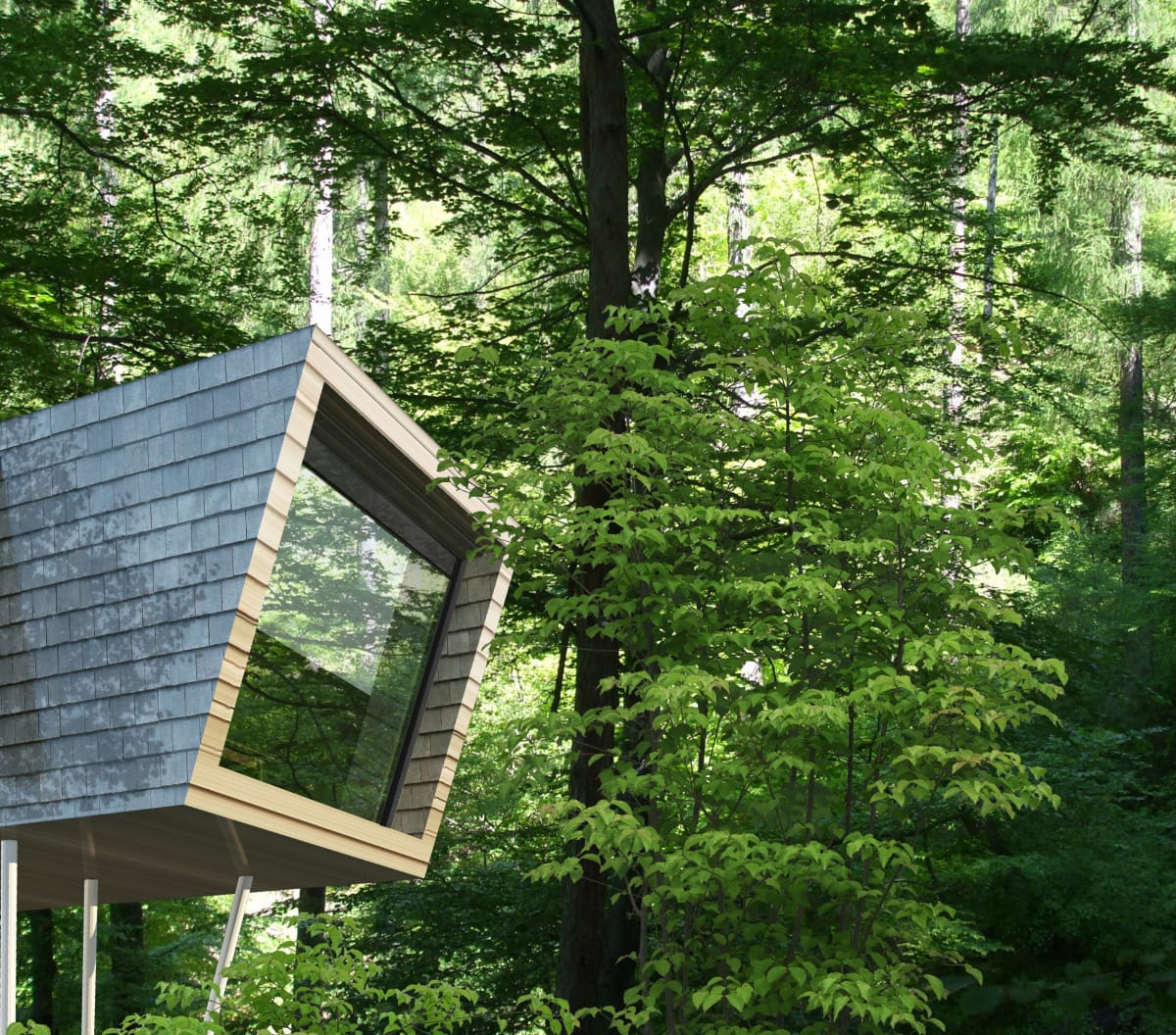 ZIG house with 2 holes and a secret pool by arcari cimini architettura ...