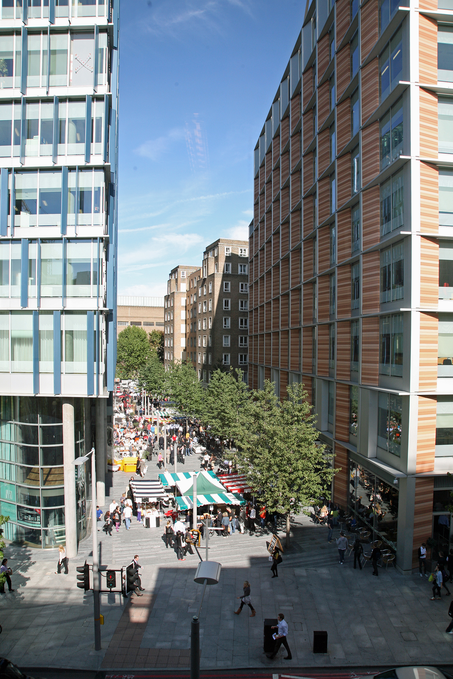 Blue Fin Building and 2-3 Bankside by Allies and Morrison - Architizer