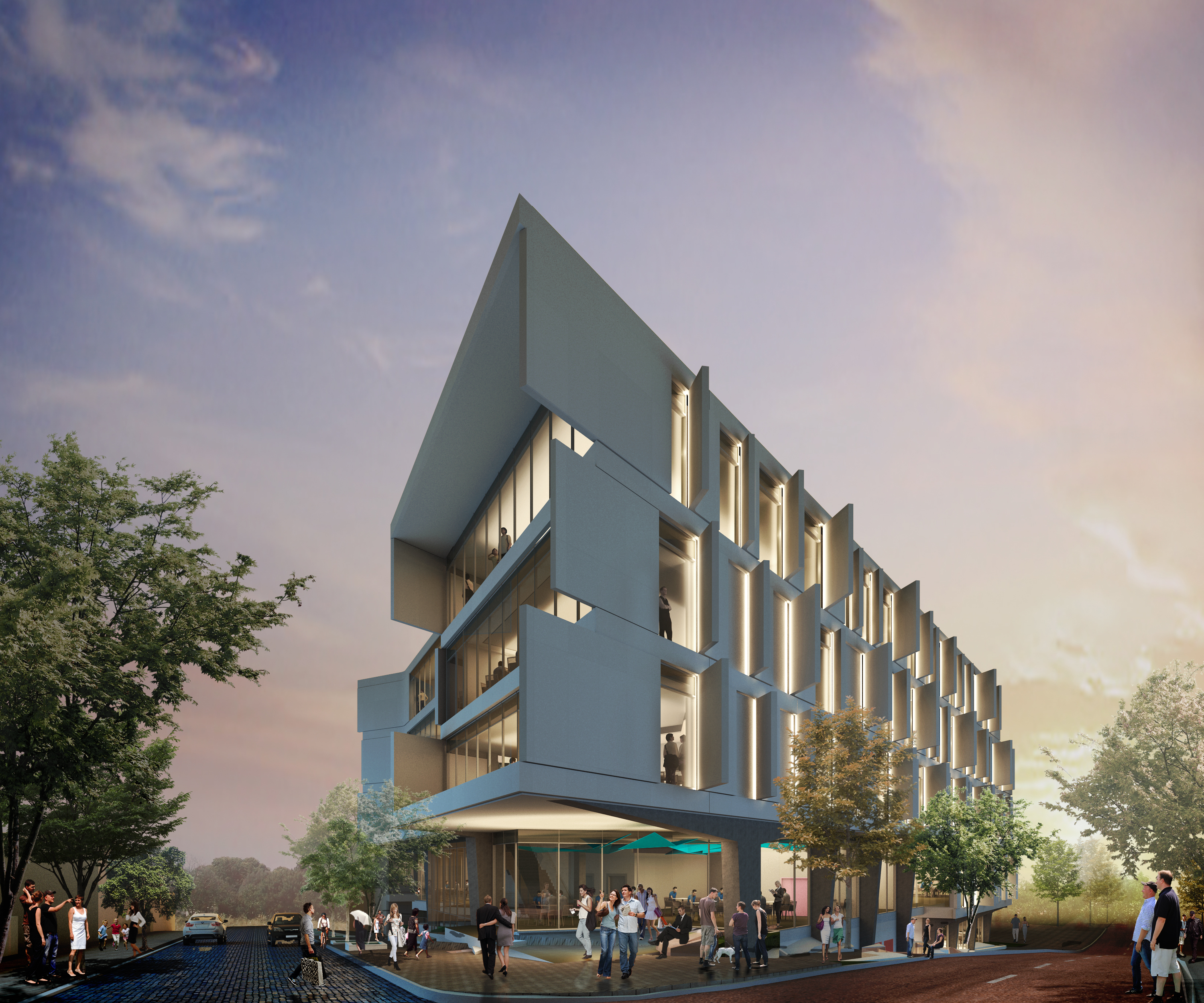 Curtin University Building 410 by GHDWoodhead - Architizer