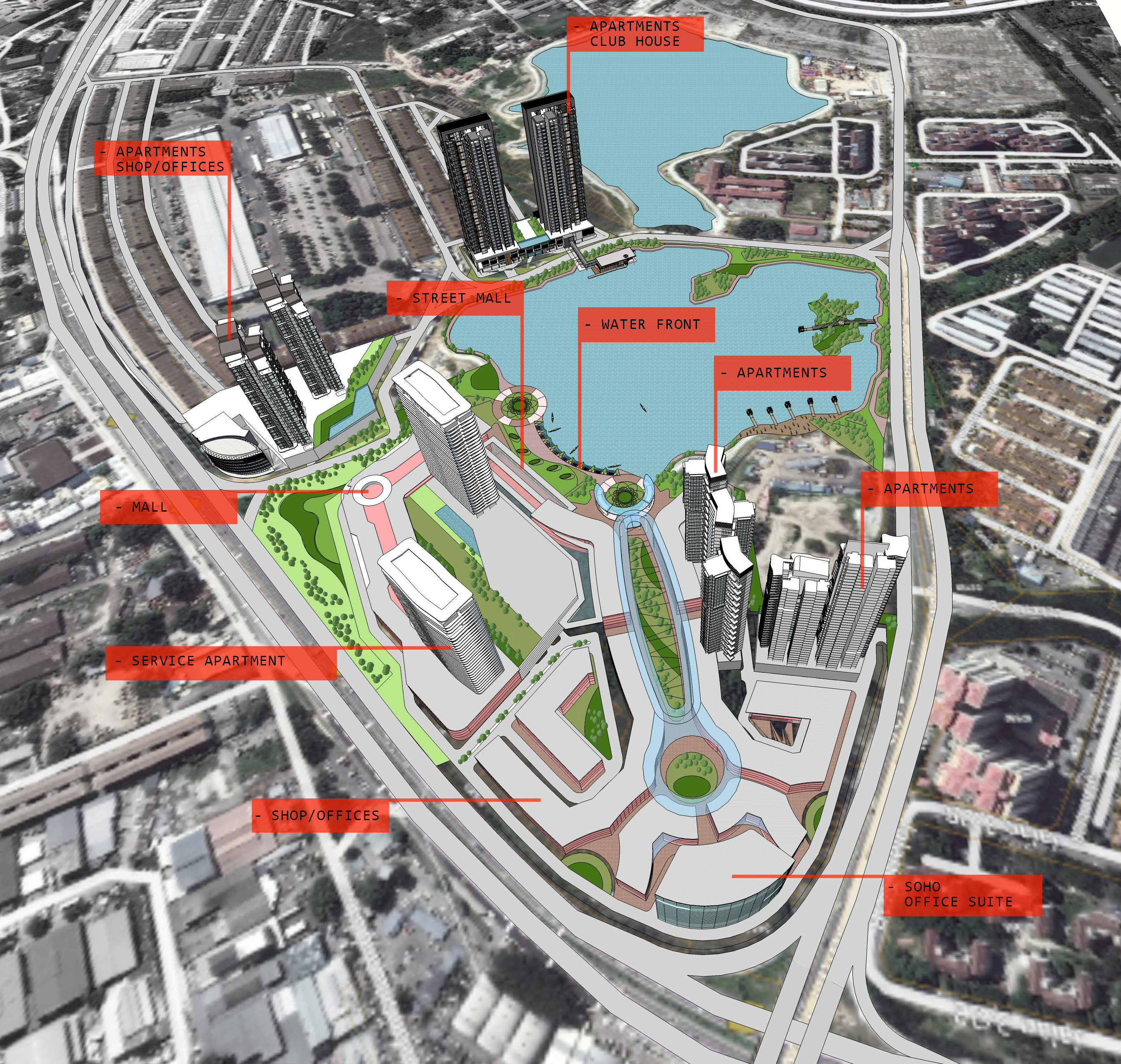 Mix Development & Masterplan by OfisWork - Architizer