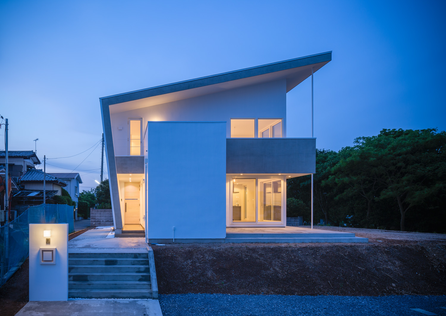 Trapezium House by Kichi Architectural Design - Architizer