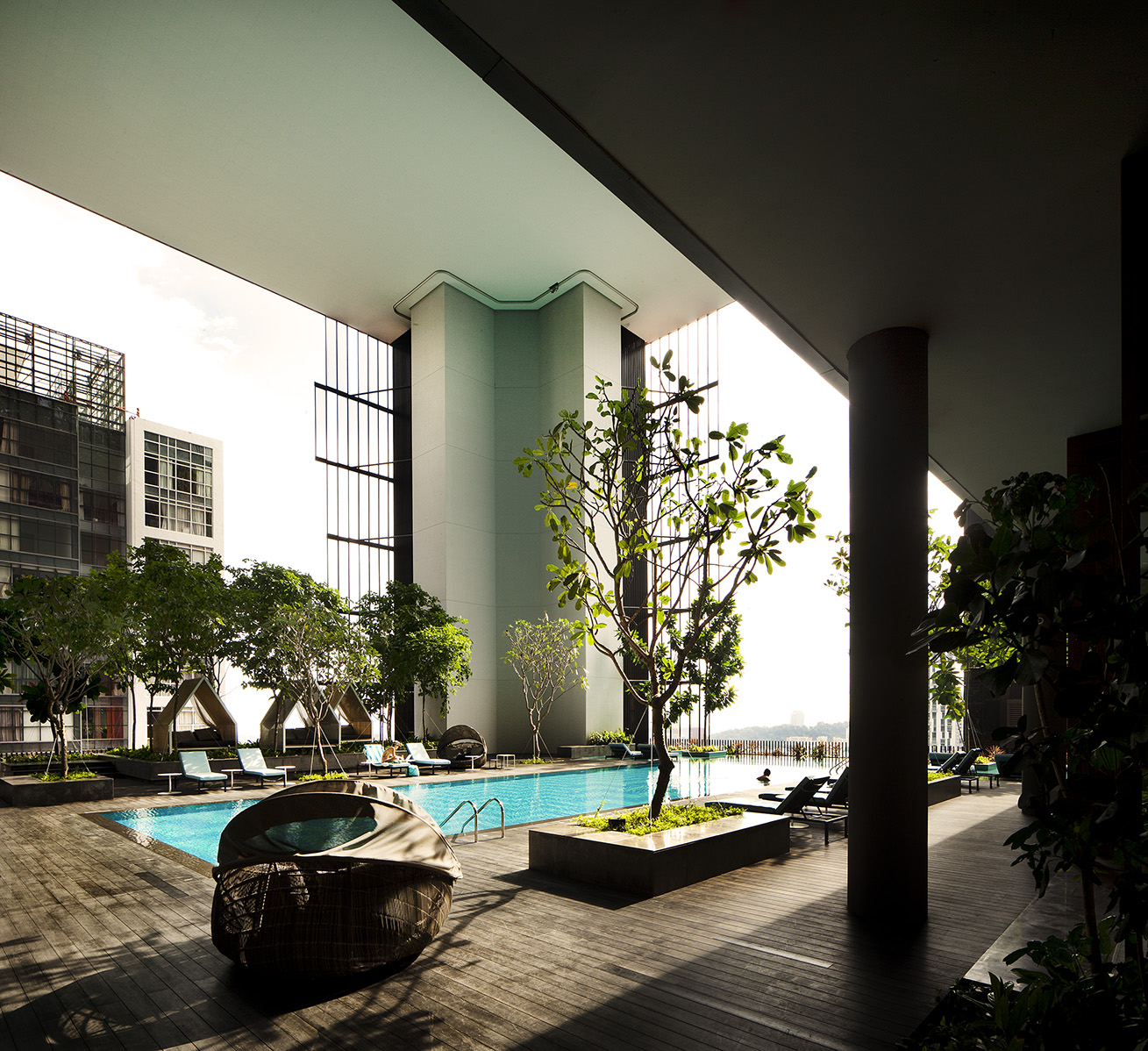 Oasia Hotel Downtown by WOHA - Architizer