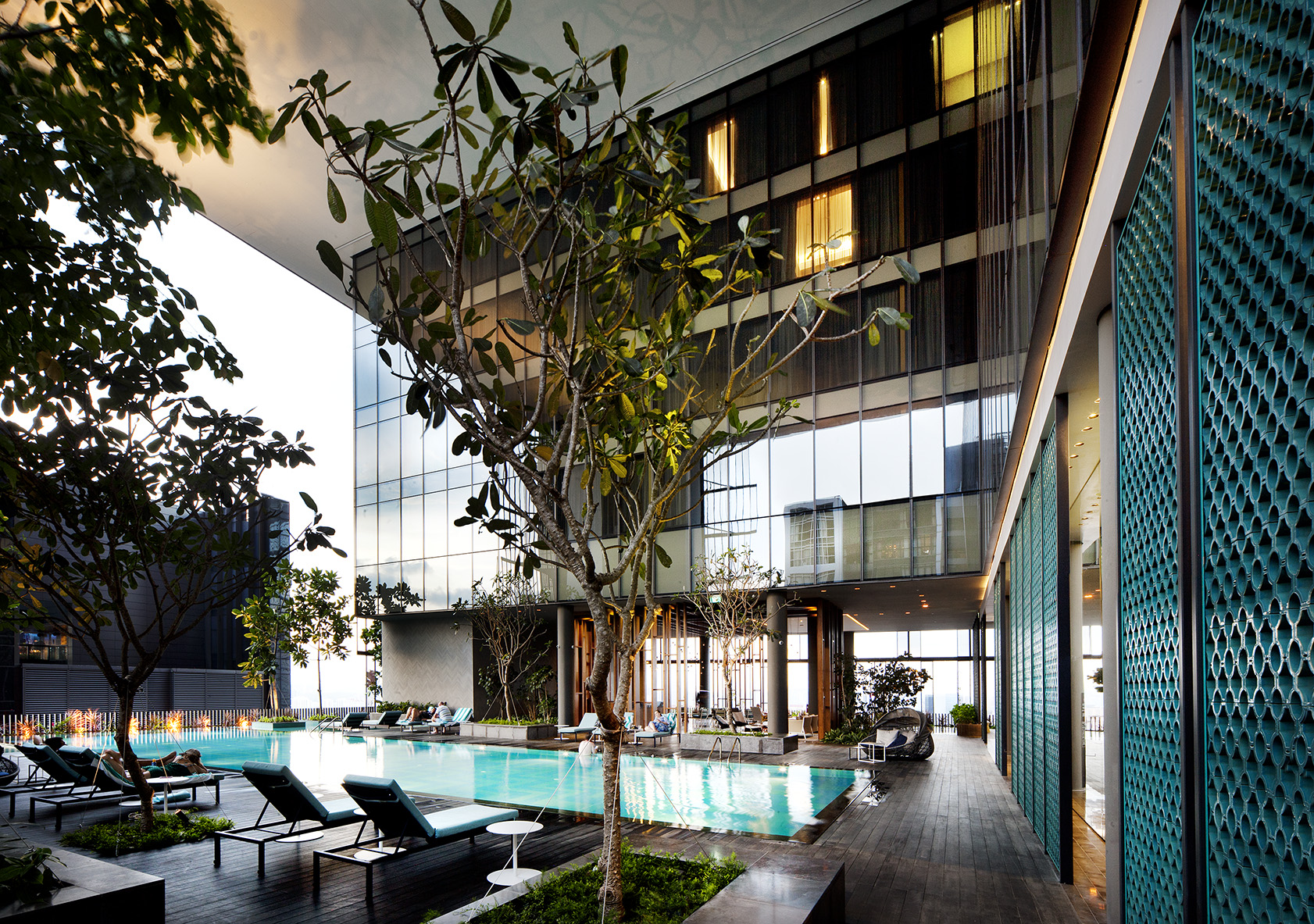 Oasia Hotel Downtown by WOHA - Architizer