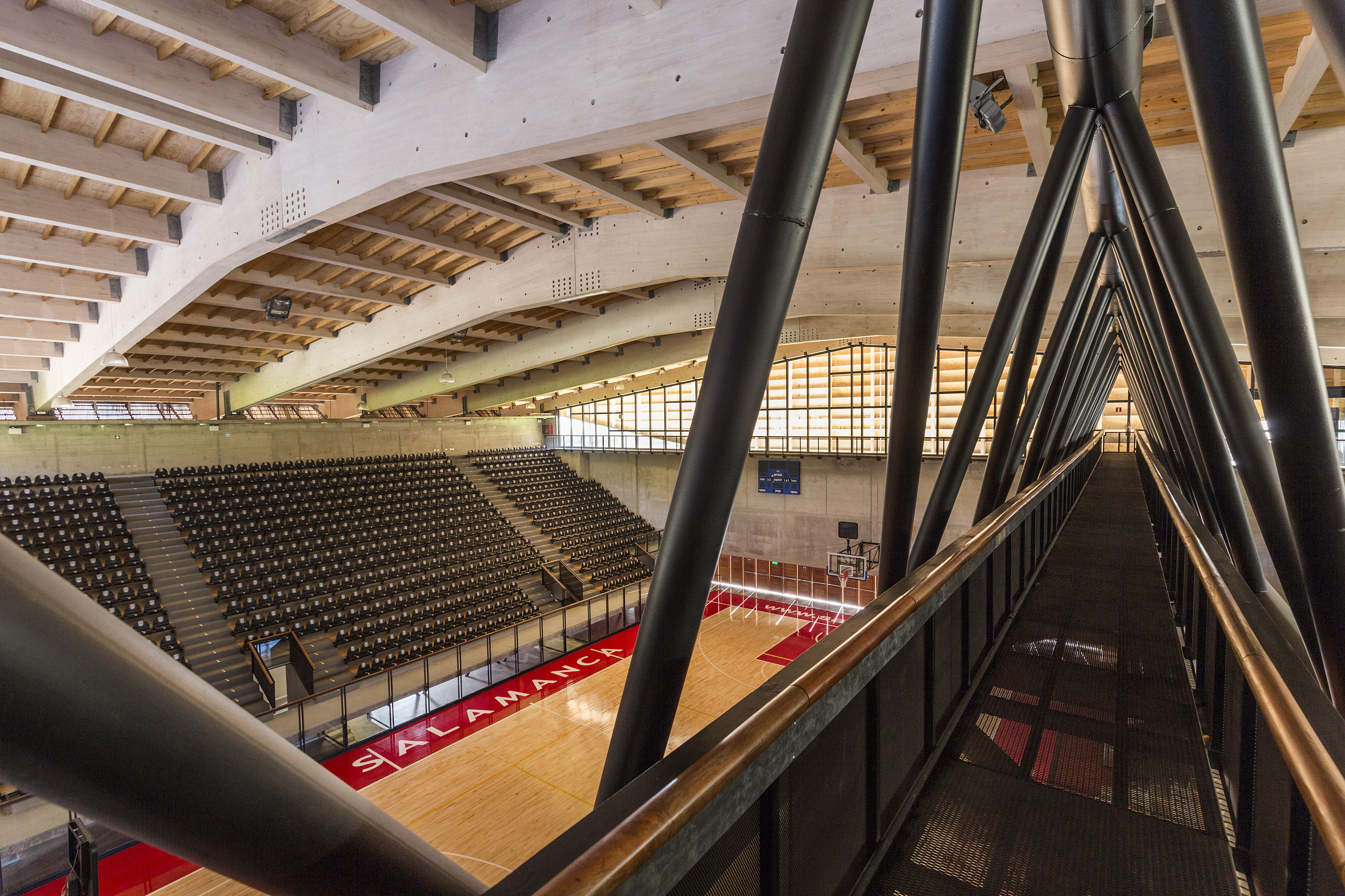 Municipal Gym of Salamanca by CARREÑO SARTORI ARQUITECTOS - Architizer
