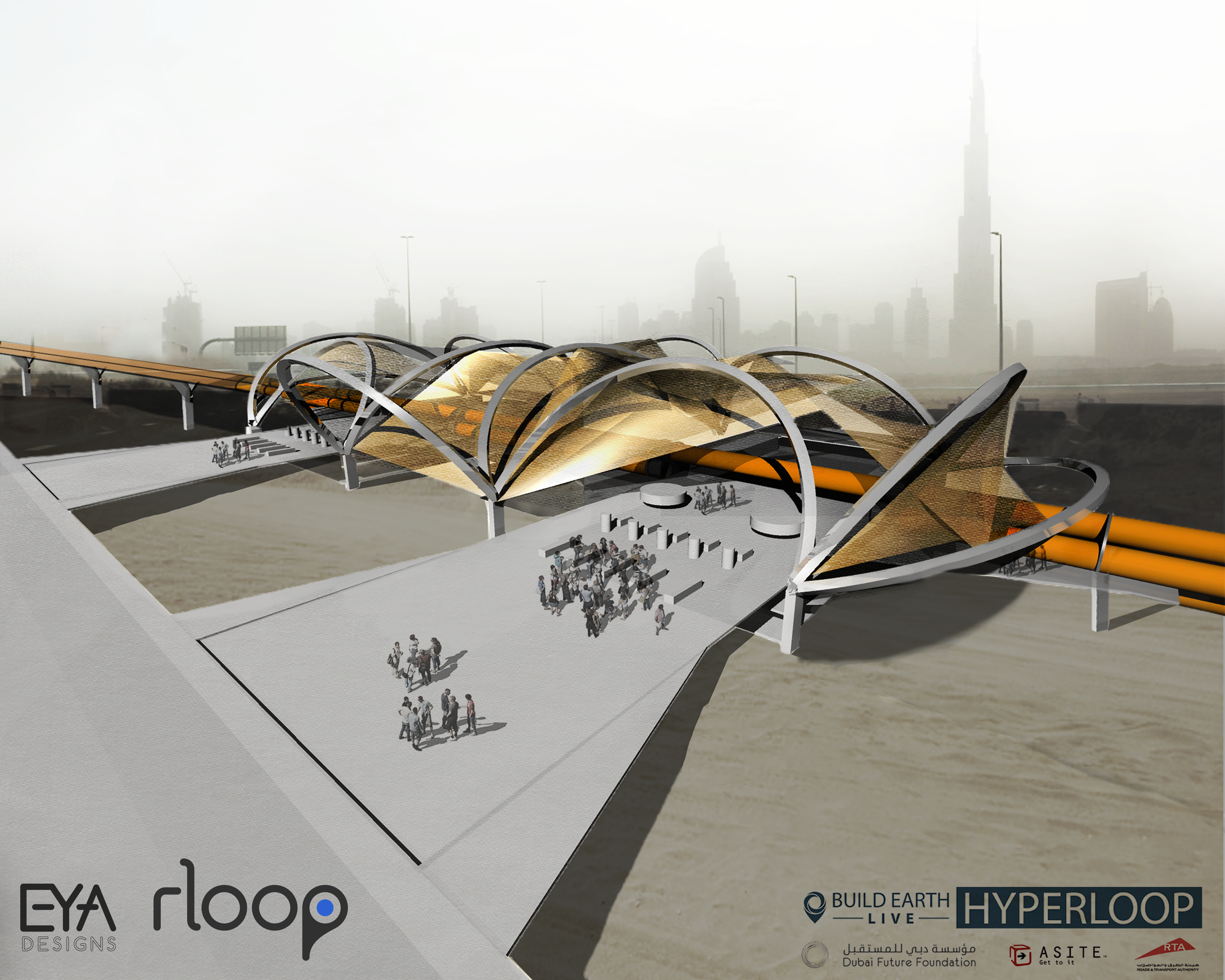 Hyperloop Dubai by EYA - Architizer