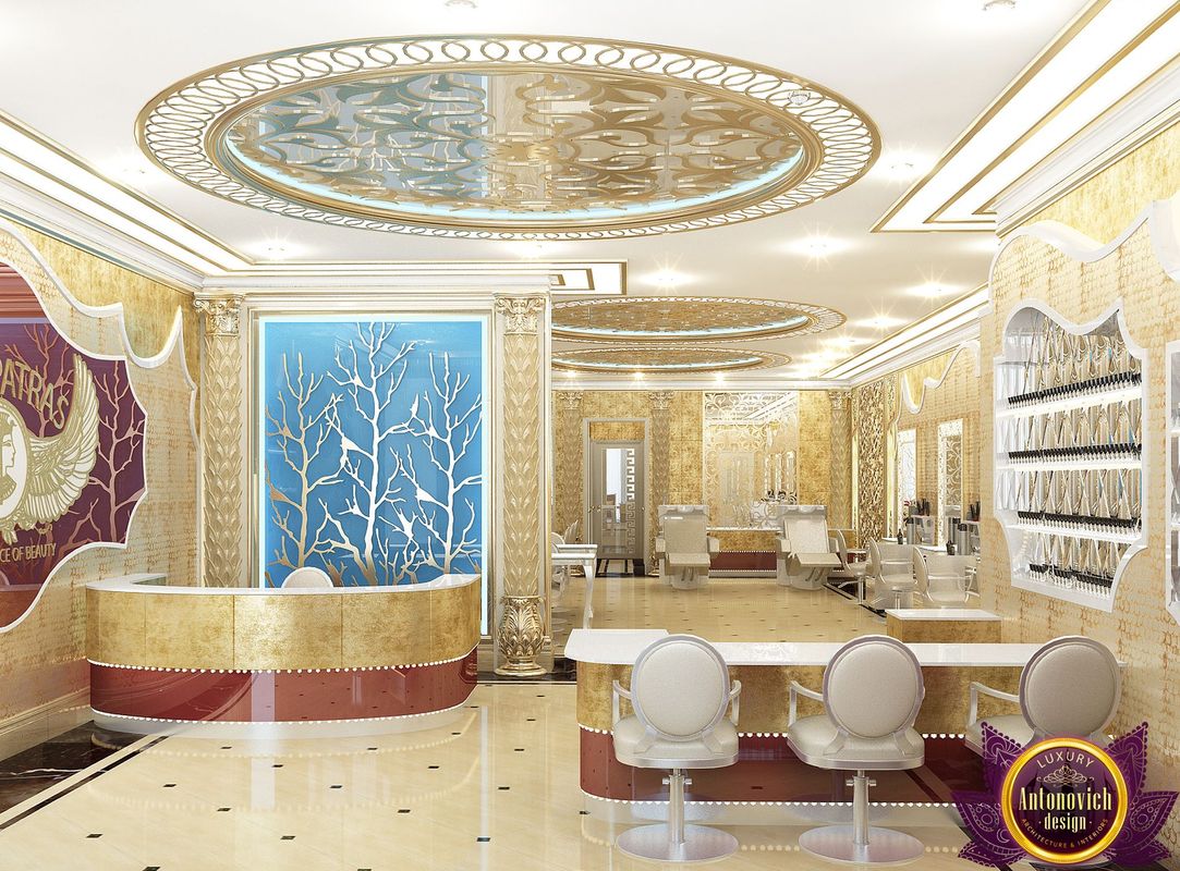 Luxurious beauty salon interior of Katrina Antonovich by LUXURY ...