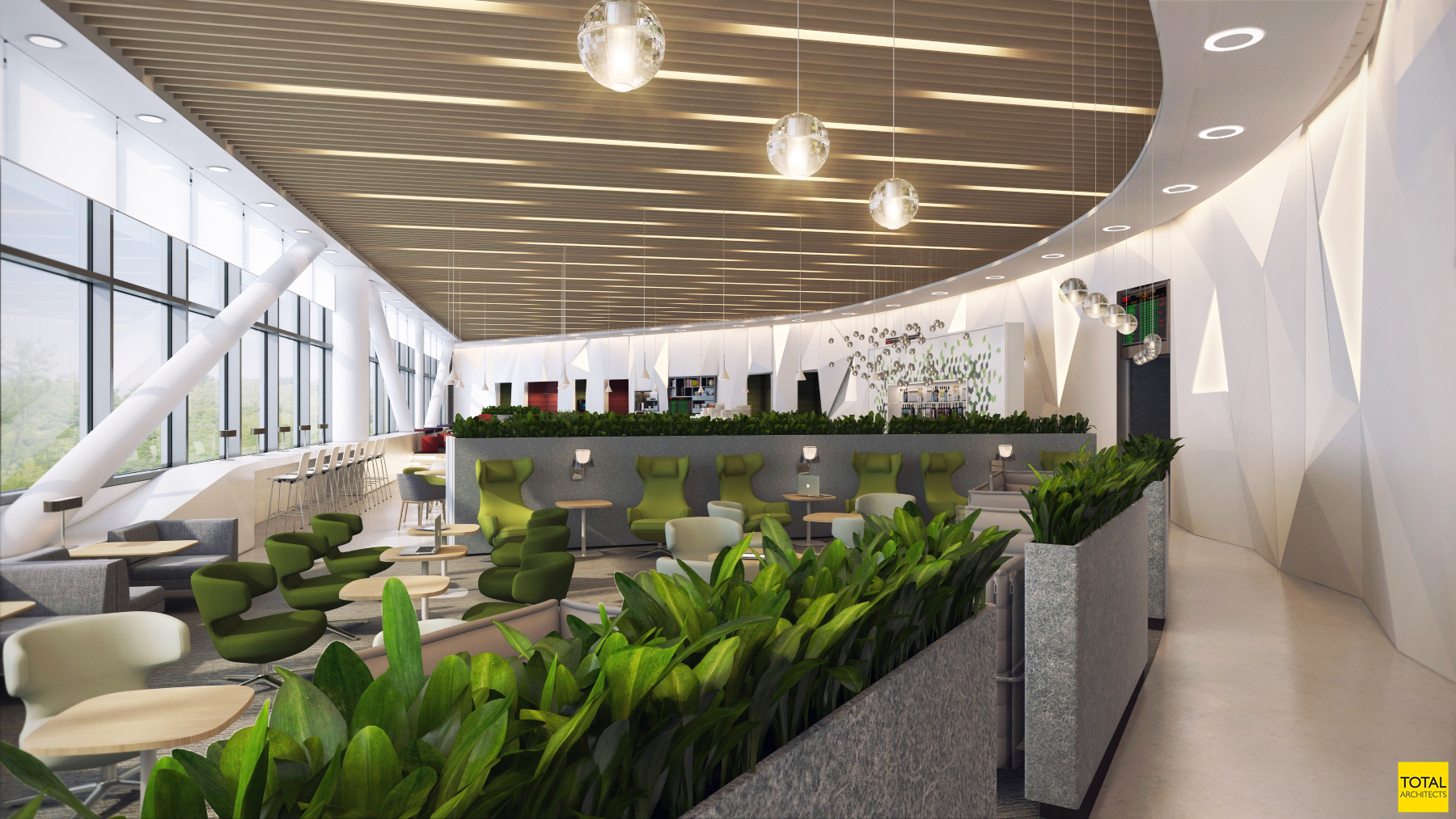 S7 Airlines Business Lounge 02 by TOTAL ARCHITECTS - Architizer