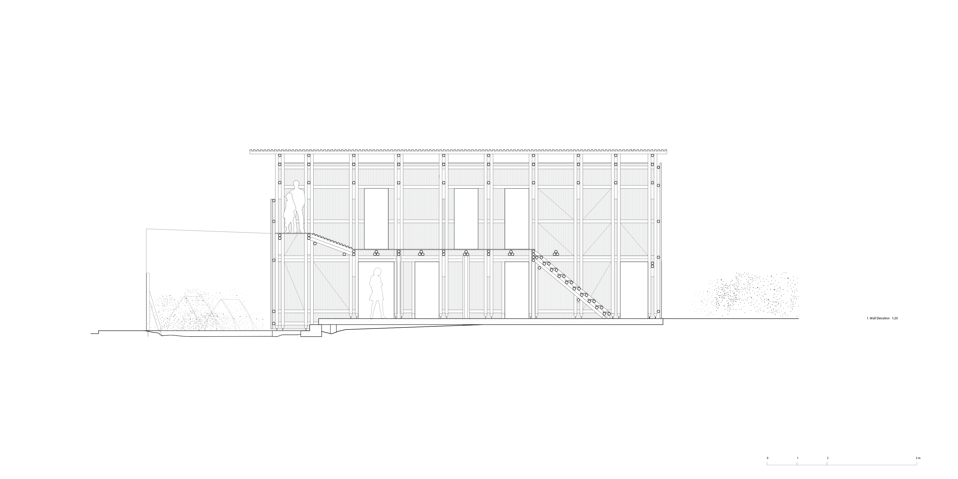 The Wall, scouts centre by Scarcity and Creativity Studio - Architizer