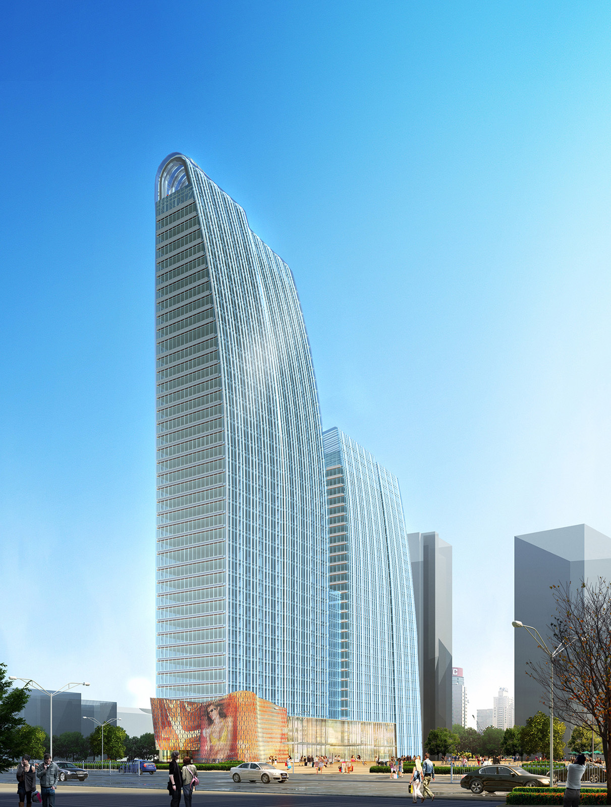Minqiao Building, Fuzhou by Leo A Daly - Architizer