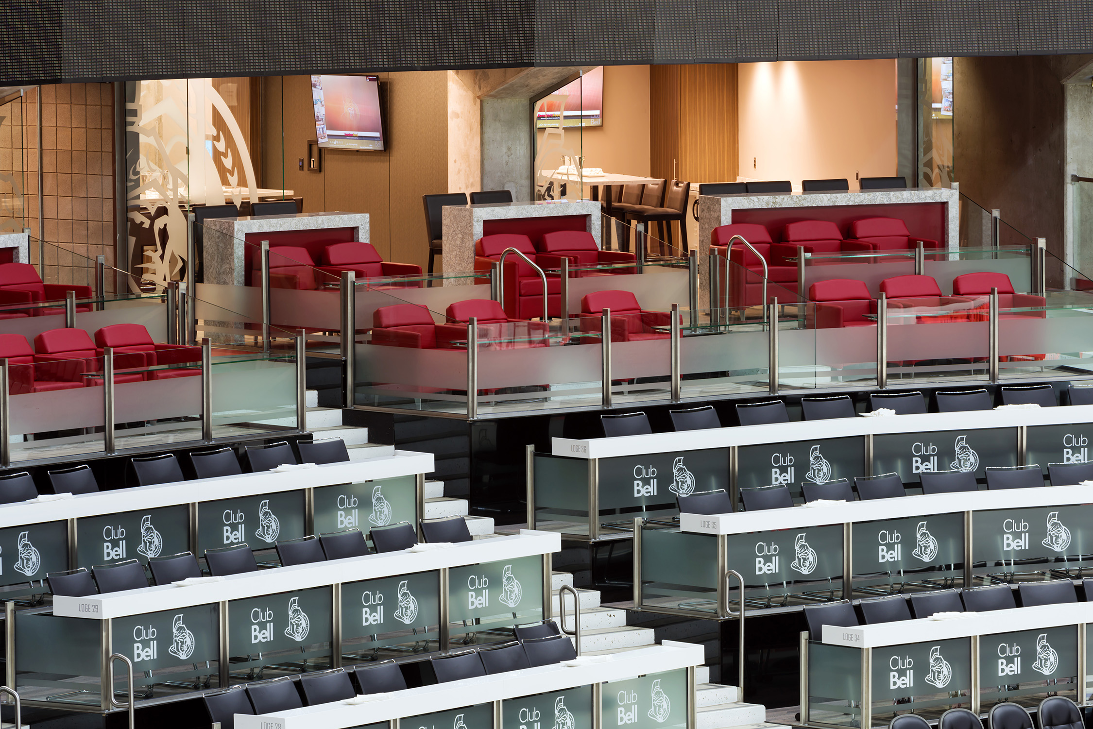 Club Bell at Canadian Tire Centre - Architizer