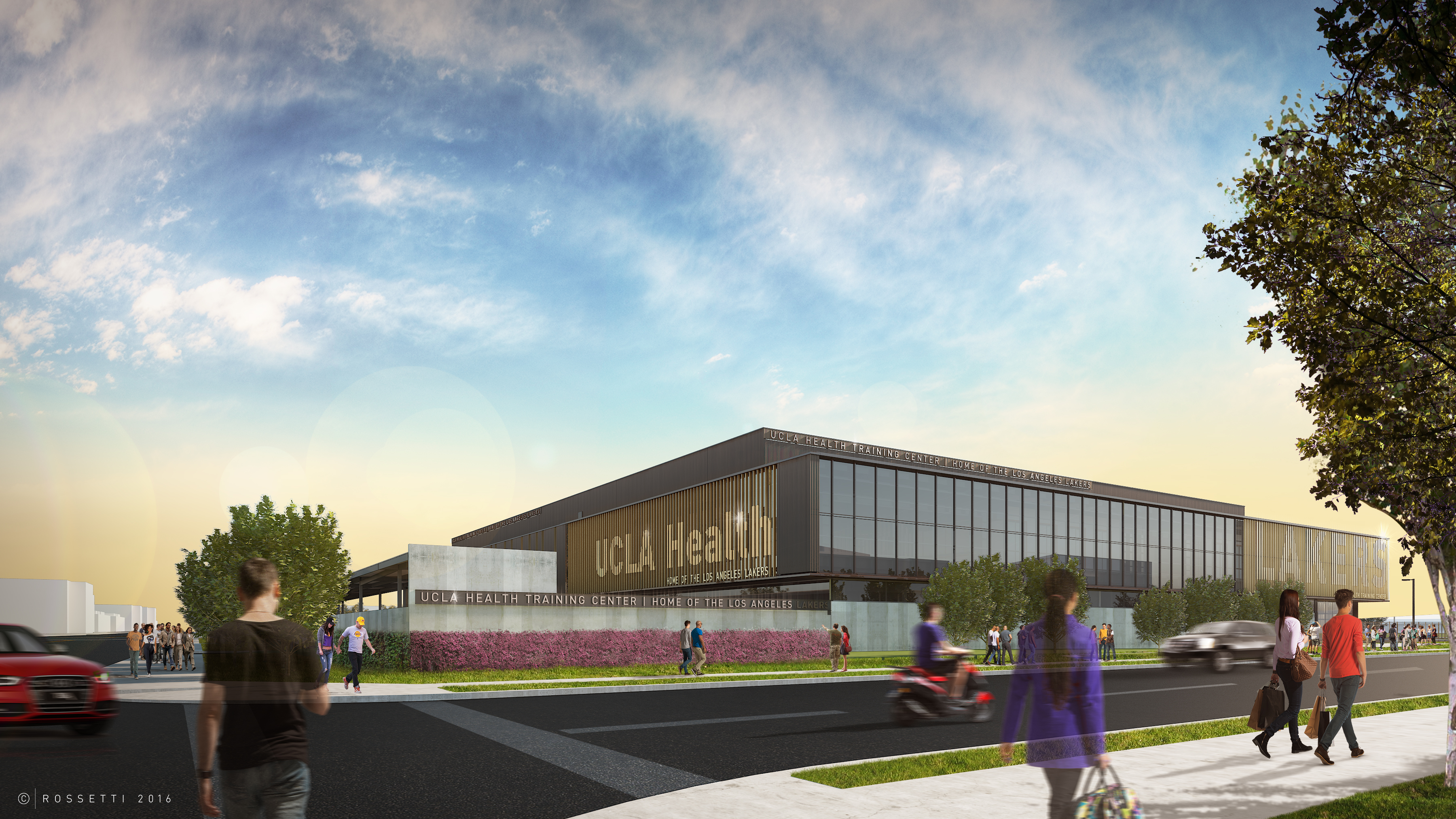 Lakers Training Center + HQ by ROSSETTI - Architizer