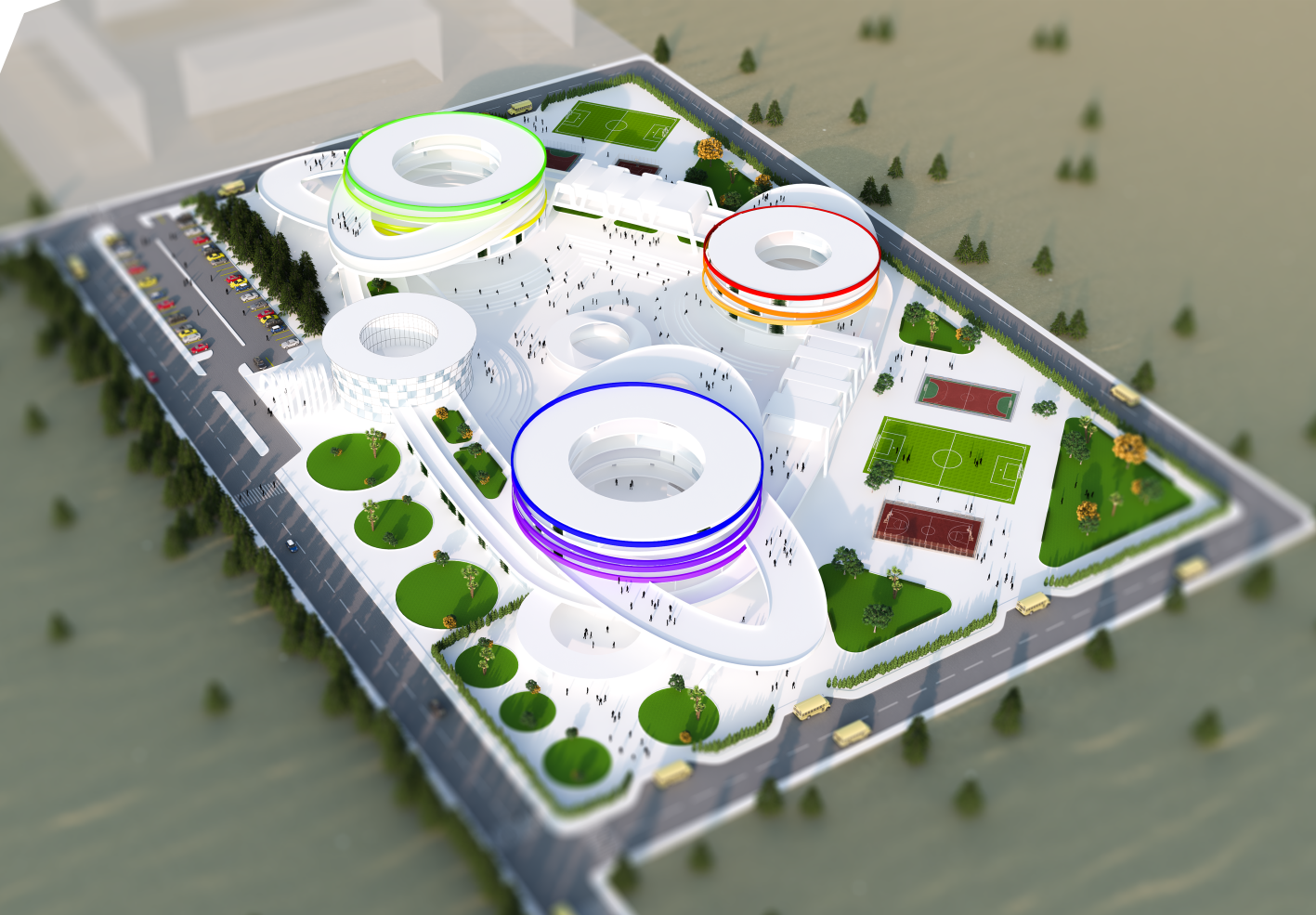 Smart School Project by Moataz Diab - Architizer