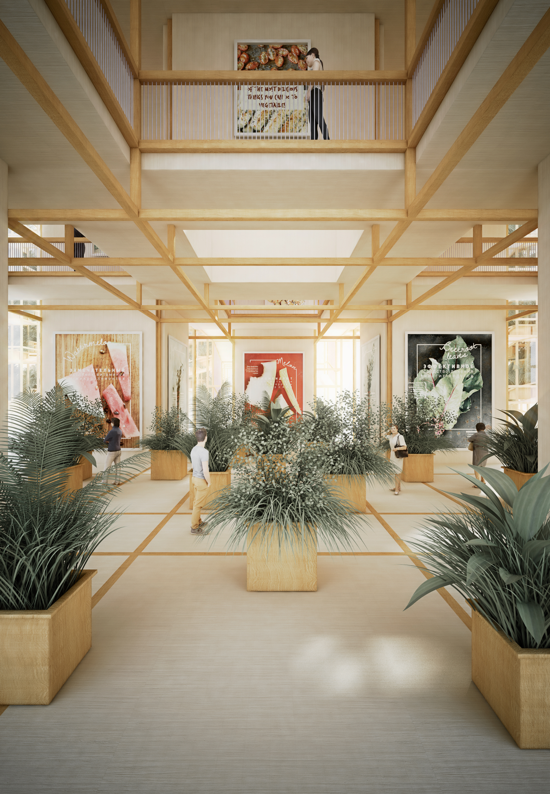 Idea 1909929: "A Thousand Yards" Botanical Pavilion by Precht in ...