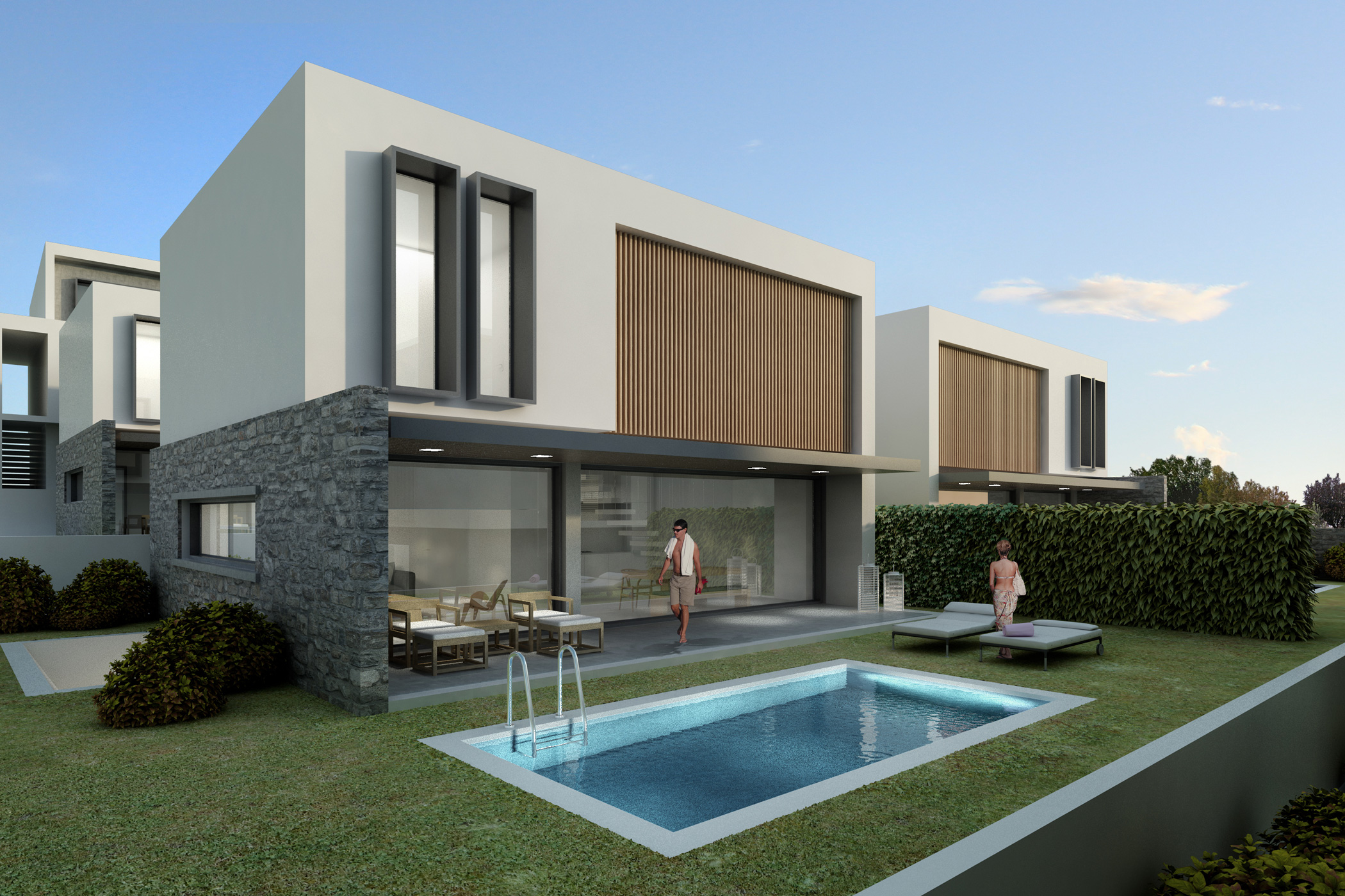 Housing Complex in Pefkohori by OFFICETWENTYFIVEARCHITECTS - Architizer