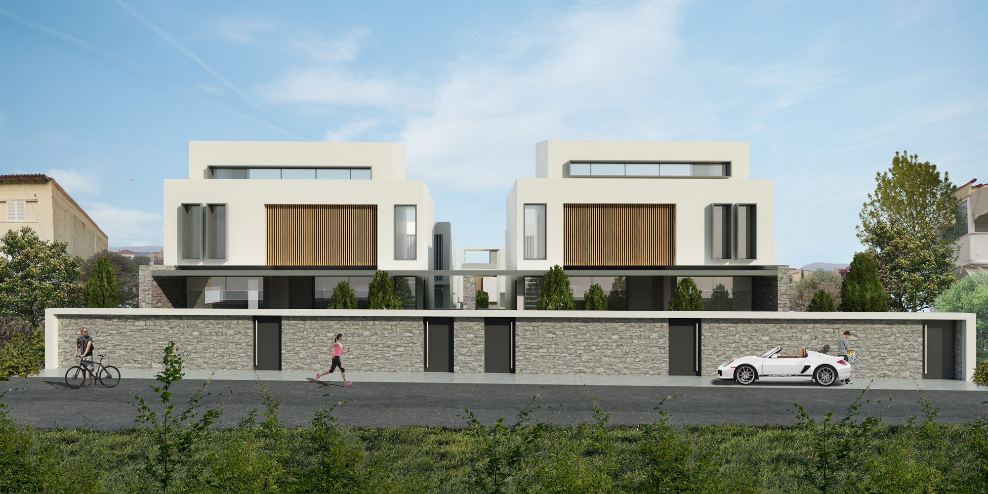 Housing Complex in Pefkohori by OFFICETWENTYFIVEARCHITECTS - Architizer