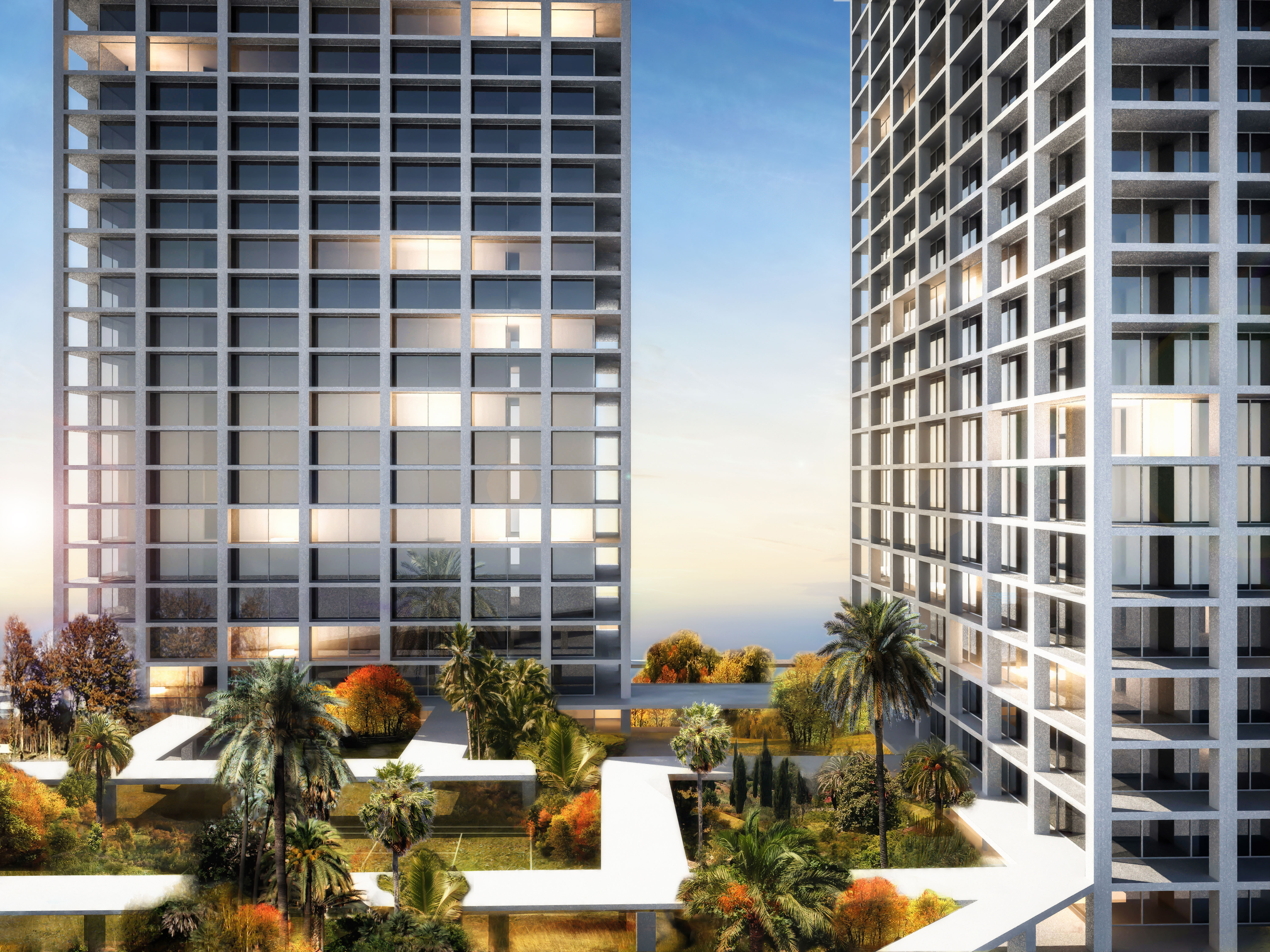 Twin Towers in Dubai by Tuñón Architects - Architizer