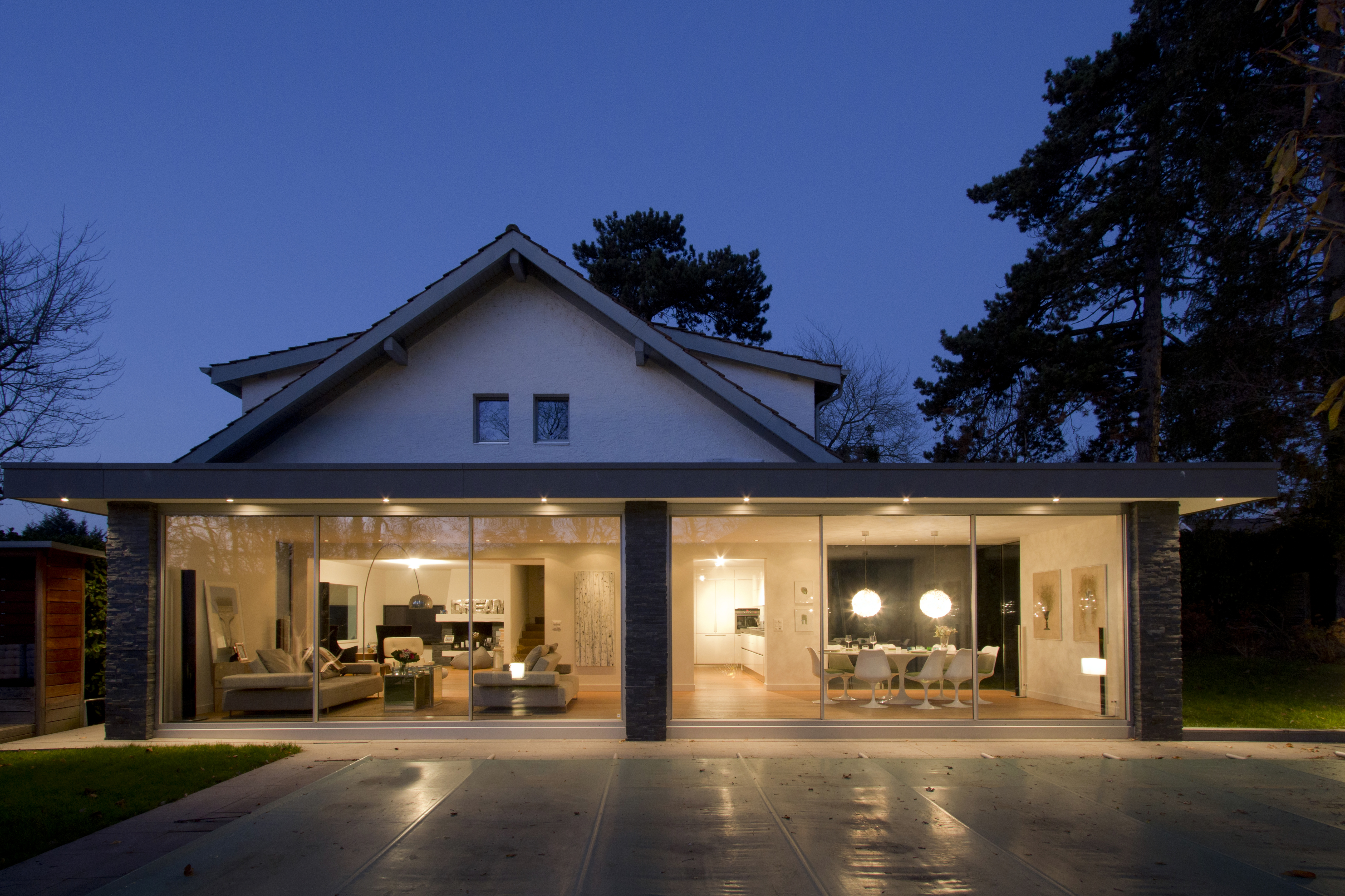 Extension d'une villa by KELLER ARCHITECTES Genève - Architizer