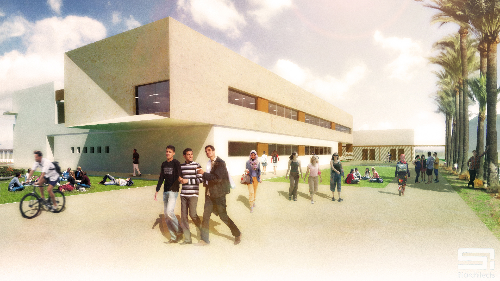 BHC - The British College of Bahrain by SI architects - Architizer