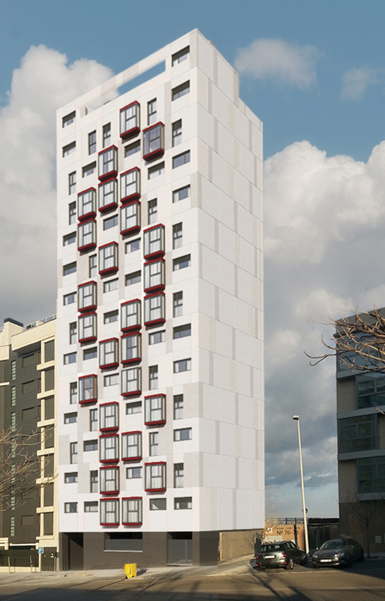 El Cielo de Valdebebas residential tower by SI architects - Architizer