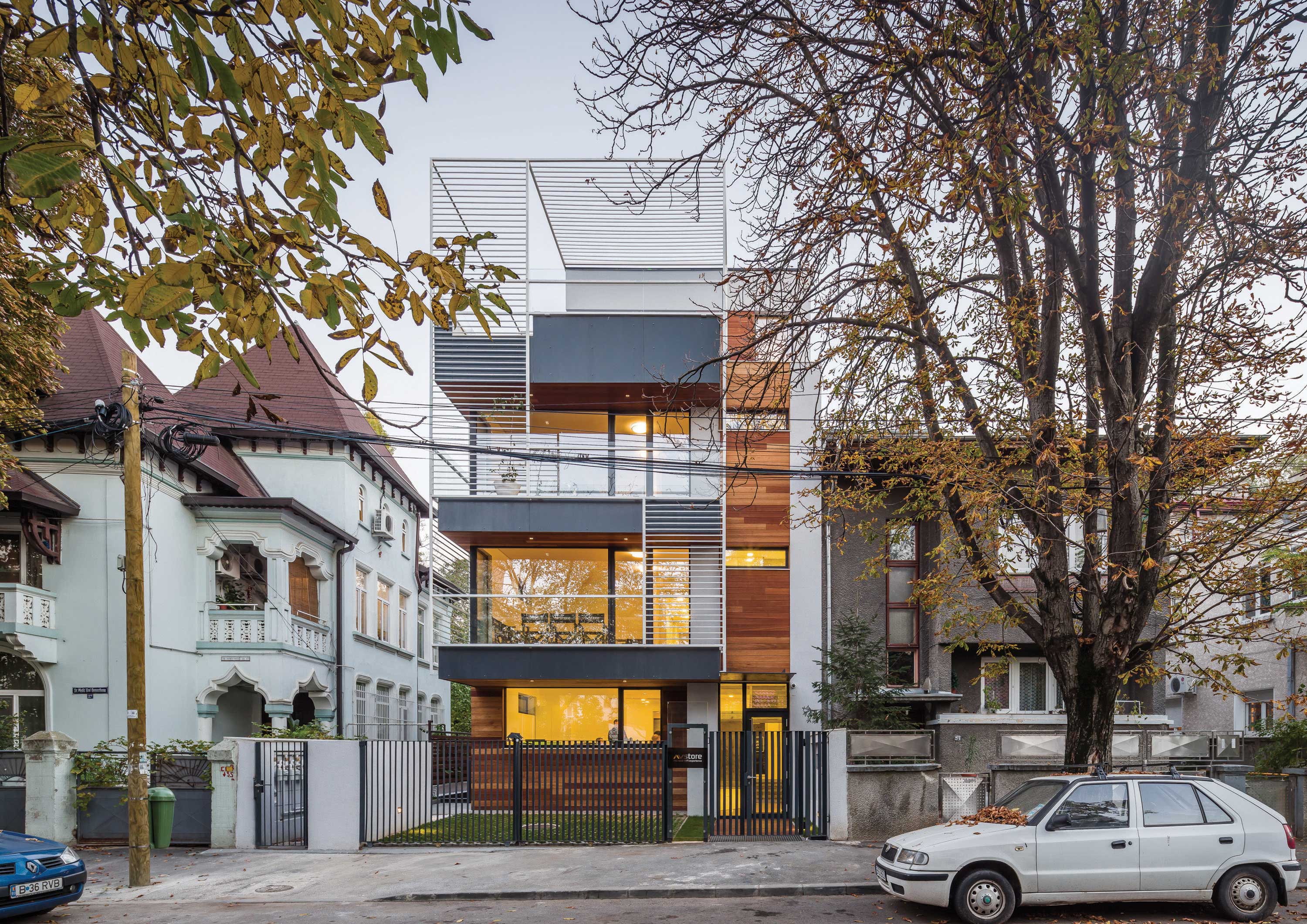 Idea 1914594: Residential building in Bucharest, Demosthene 29 by MELON ...