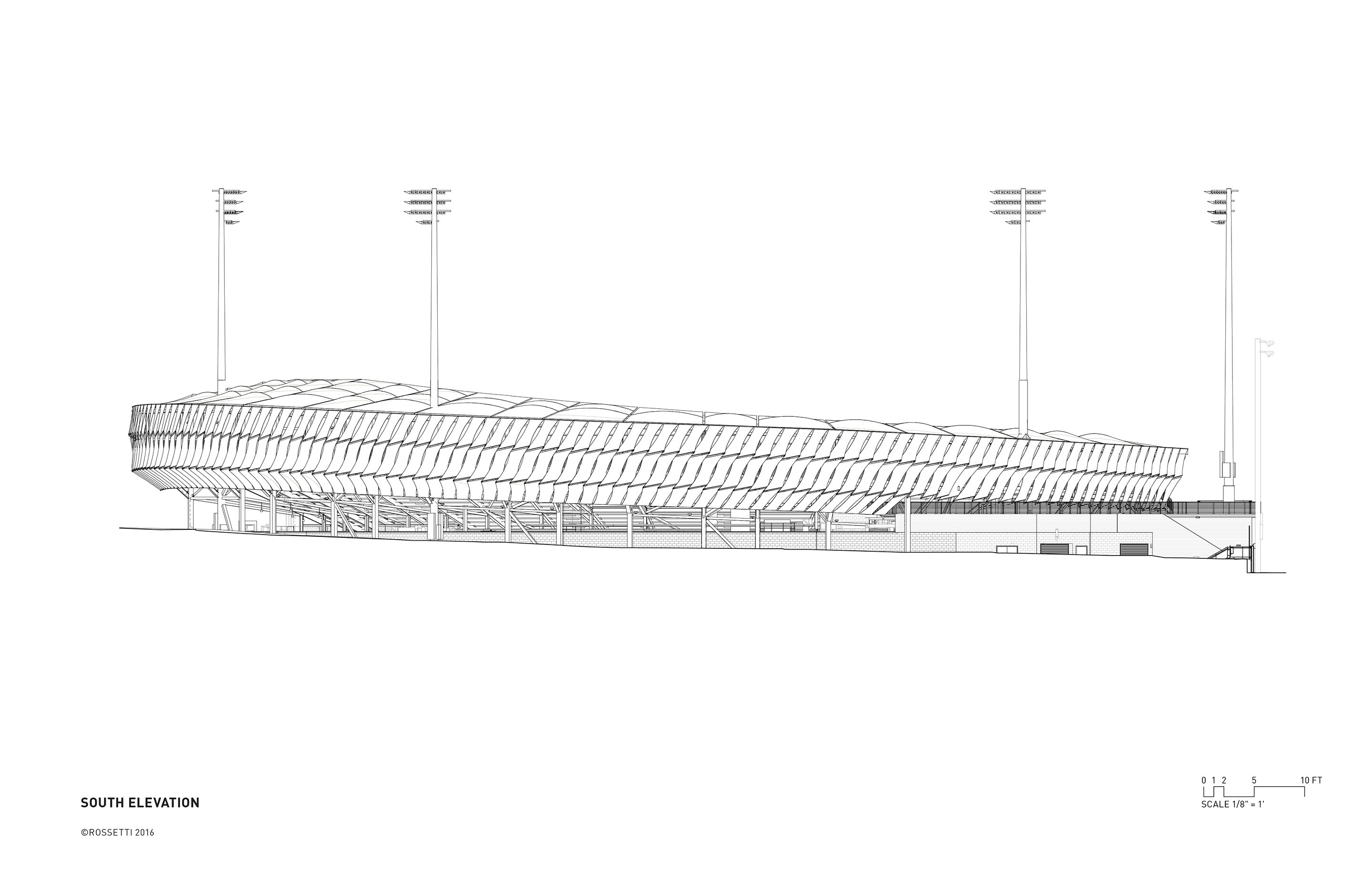 Grandstand Stadium by ROSSETTI - Architizer